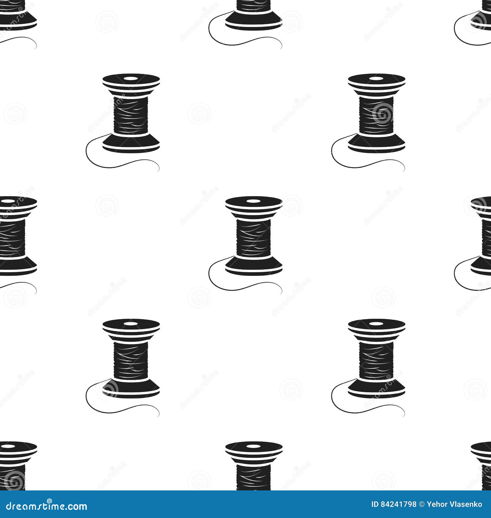 Spool of Thread Icon of Vector Illustration for Web and Mobile Stock ...