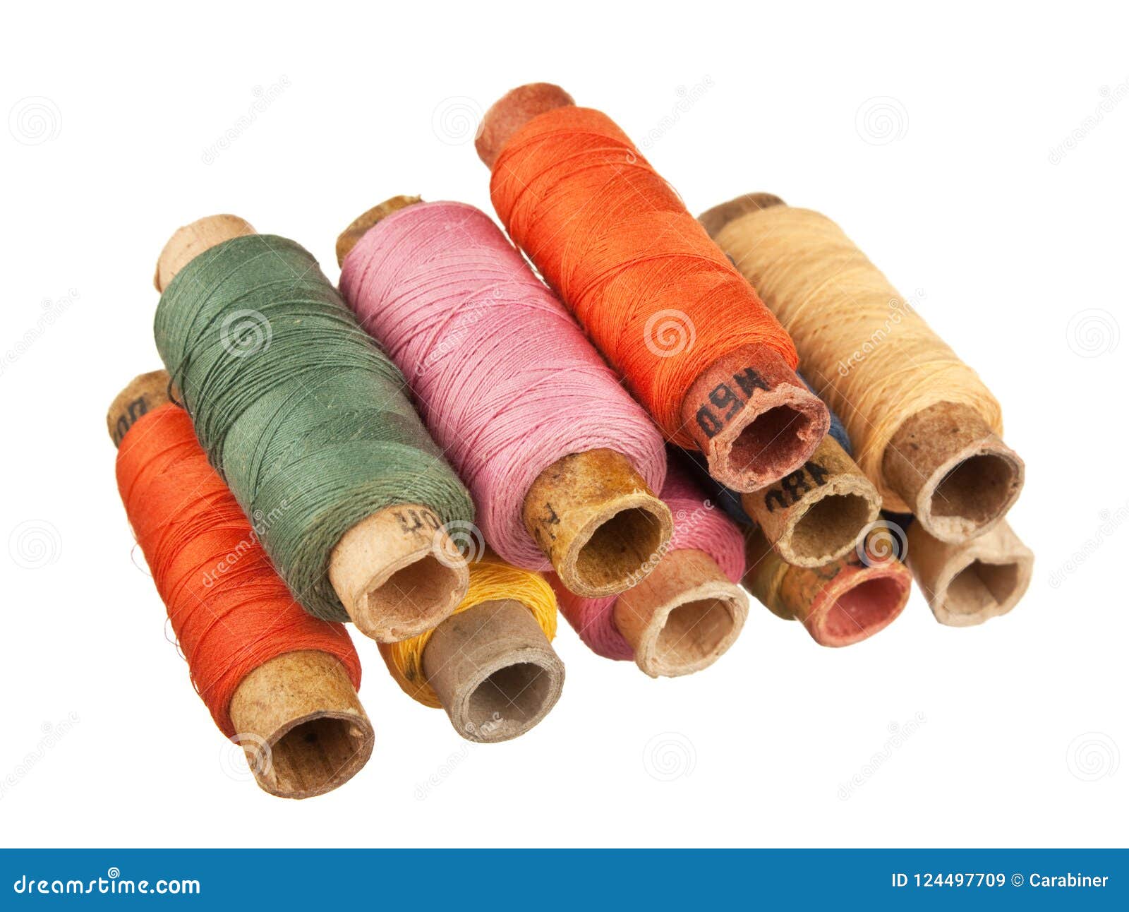 Spool of thread stock image. Image of line, bobbin, reel - 124497709