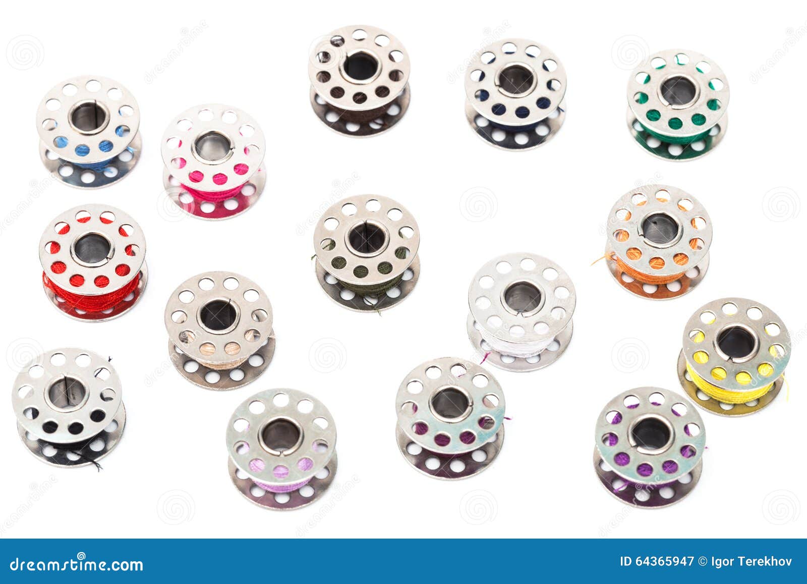A spool of thread stock image. Image of group, bobbin - 64365947
