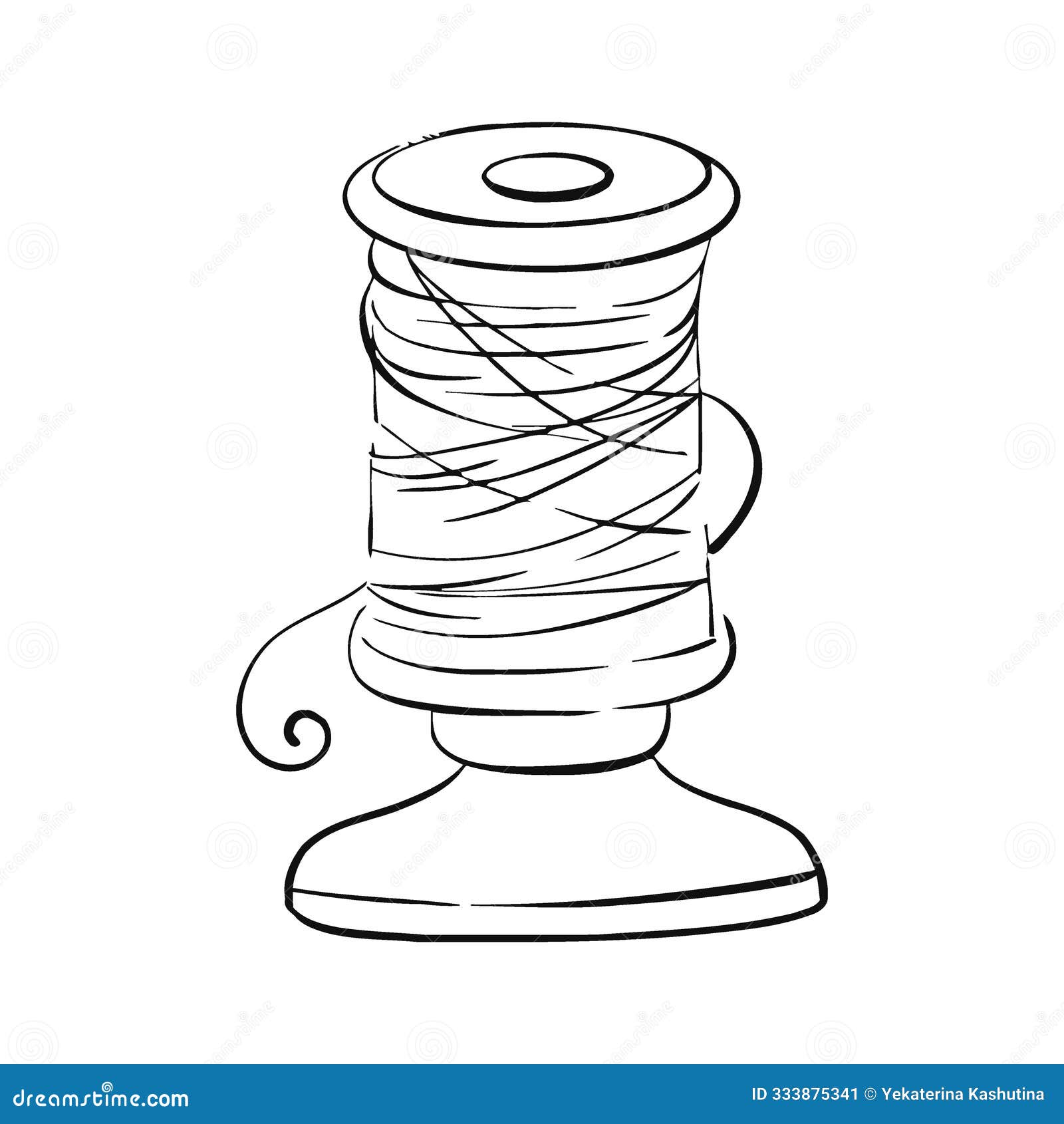 Spool of Thread, Vintage Sewing Tool for Fabric, Textile, Craft ...