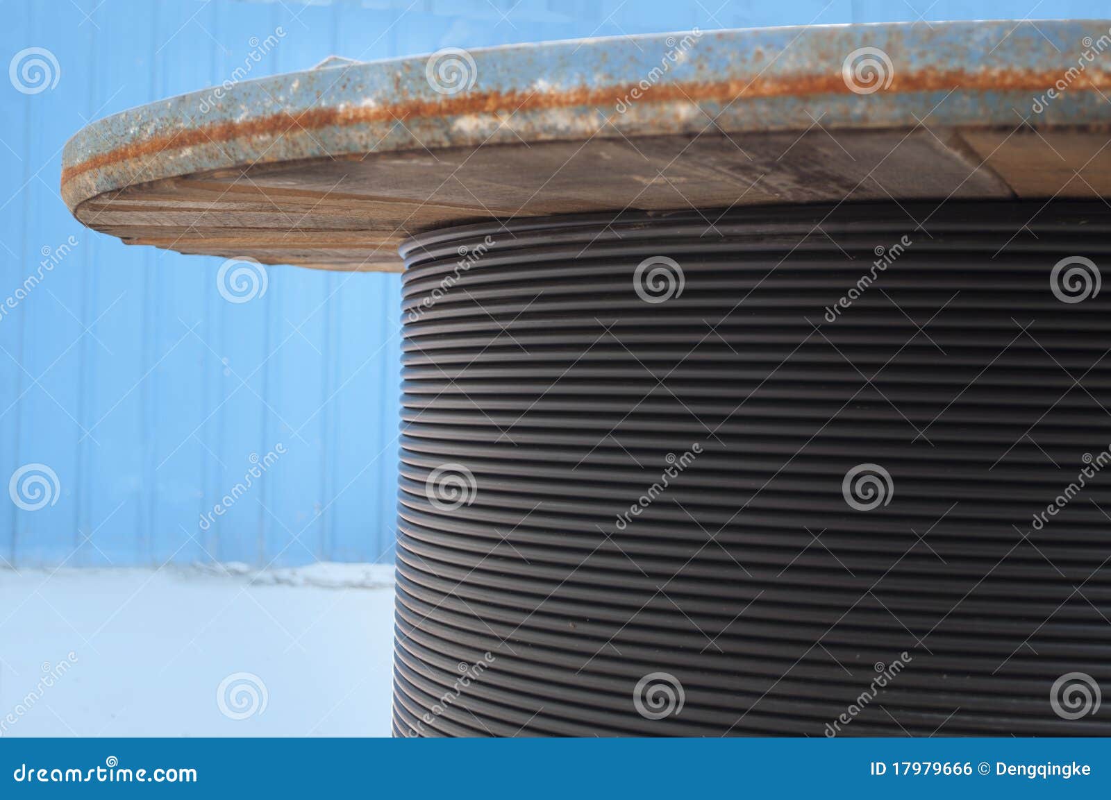 Spool of wire stock photo. Image of electricity, strong - 17979666