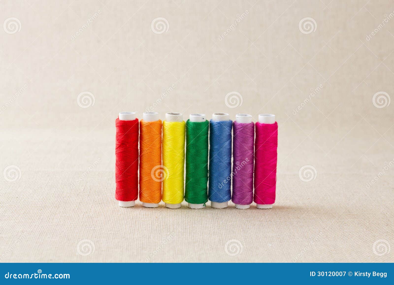 Rainbow coloured thread stock image. Image of curve, rainbow - 30120007