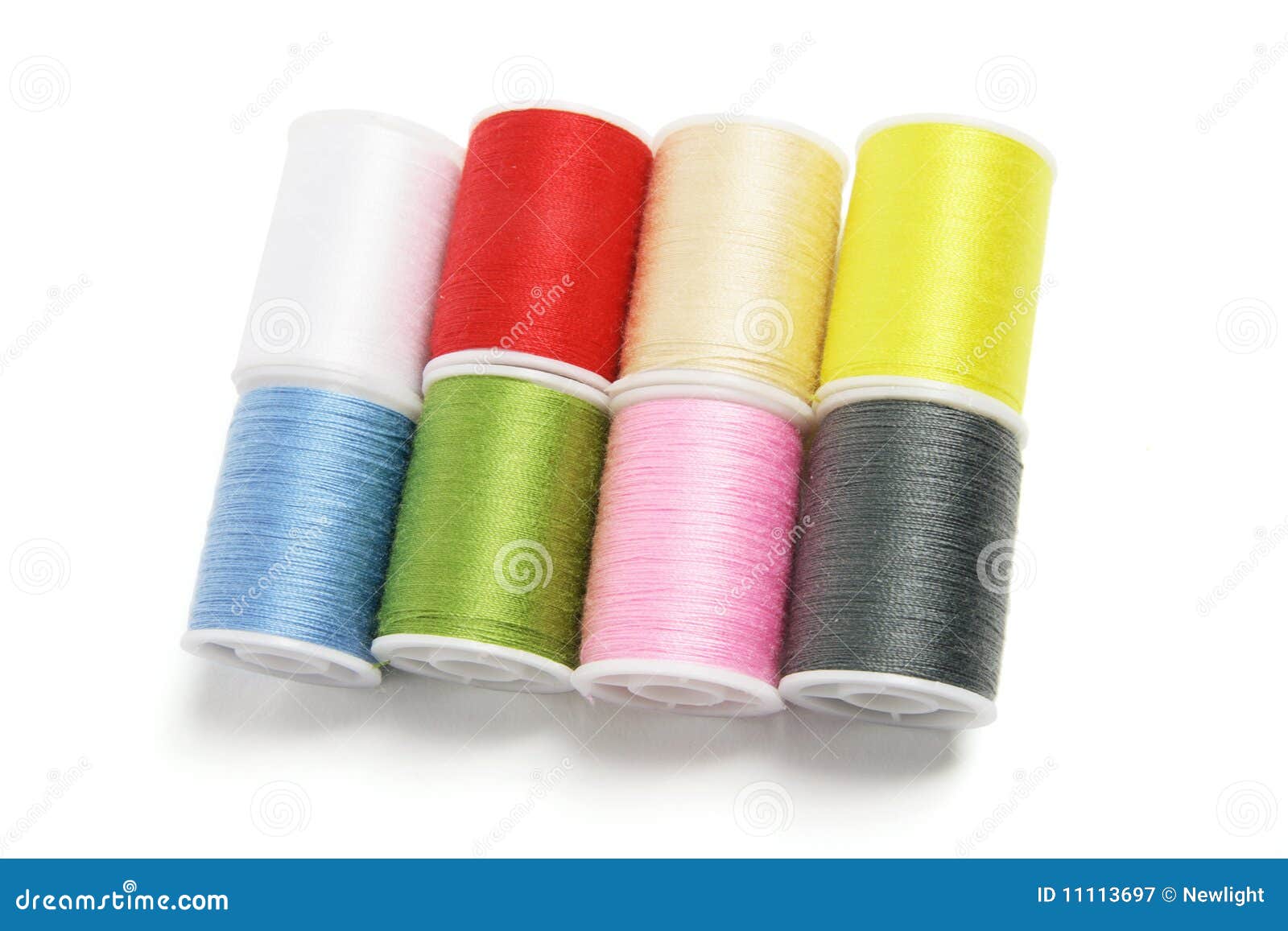 Spools of Thread stock image. Image of colours, shot - 11113697