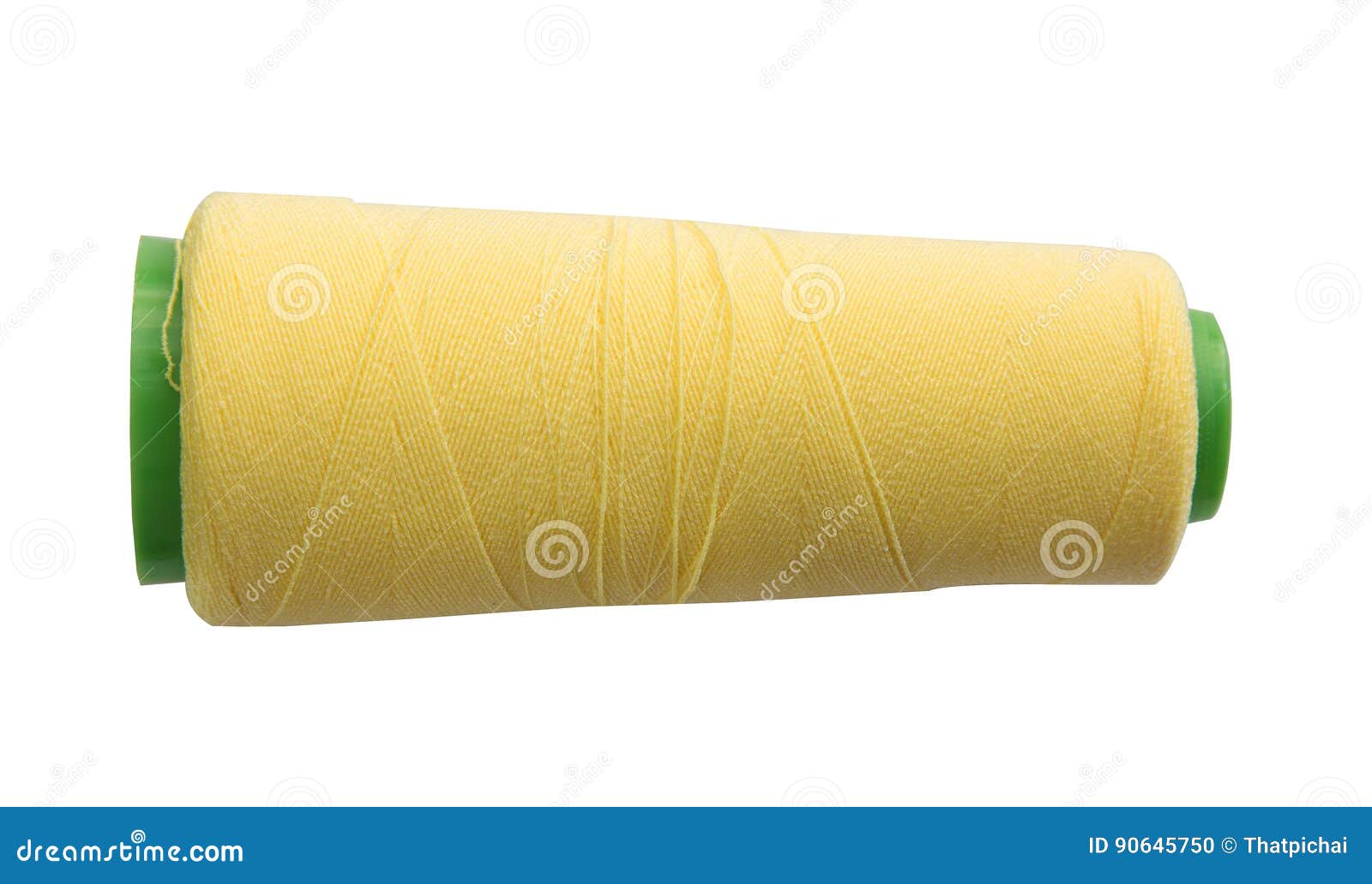 Spools of Thread Isolated on White Background Stock Photo - Image of ...