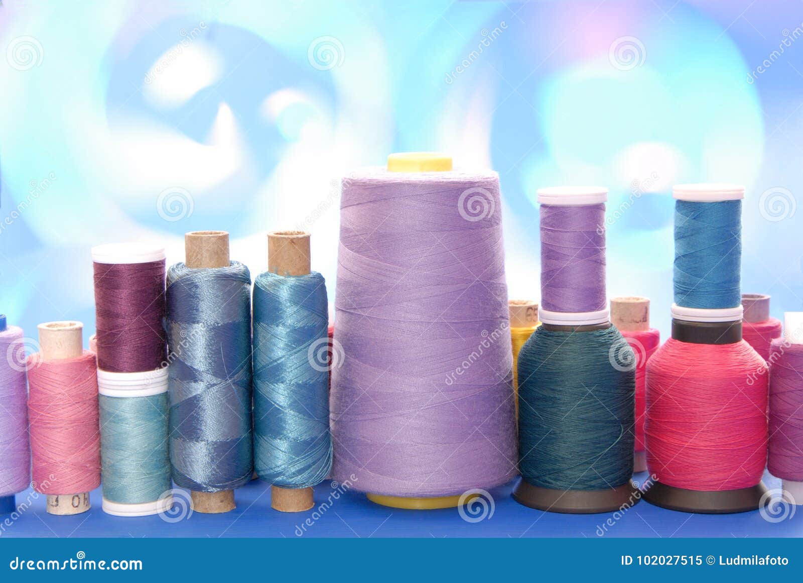 Thread Reel, Sewing Machine, Bobbin, Pugwitz And Other Equipment ...