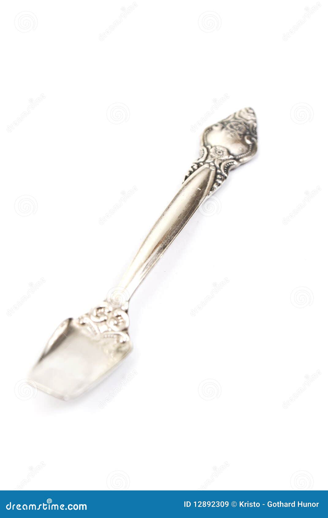 Spoon stock image. Image of white, single, retro, antic - 12892309