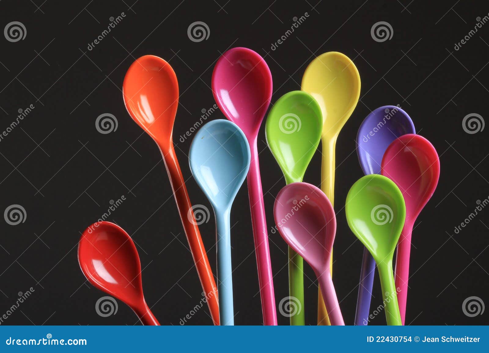 Spoon stock photo. Image of colorful, color, isolated - 22430754