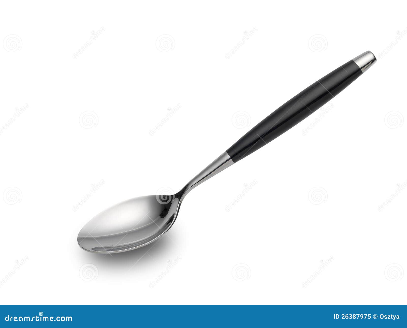 Spoon stock image. Image of shadow, background, serving - 26387975