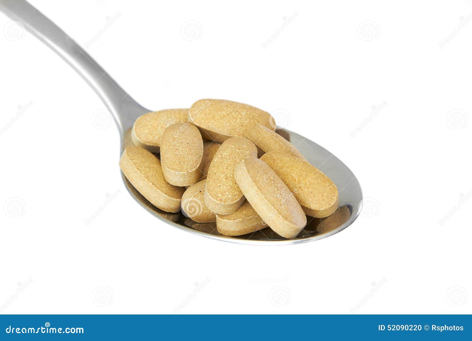 Spoon with Antioxidants stock photo. Image of health - 52090220