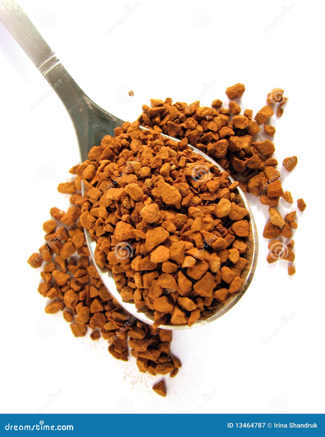 The spoon from coffee stock image. Image of strong, vivacity - 13464787