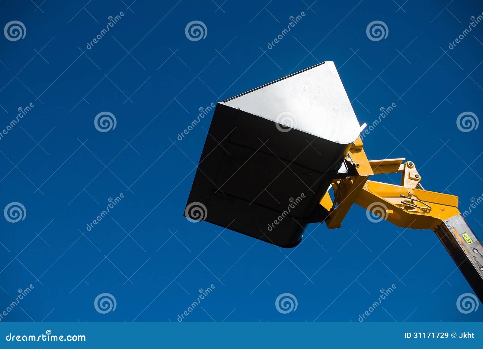 Spoon of dredger stock image. Image of construct, iron - 31171729