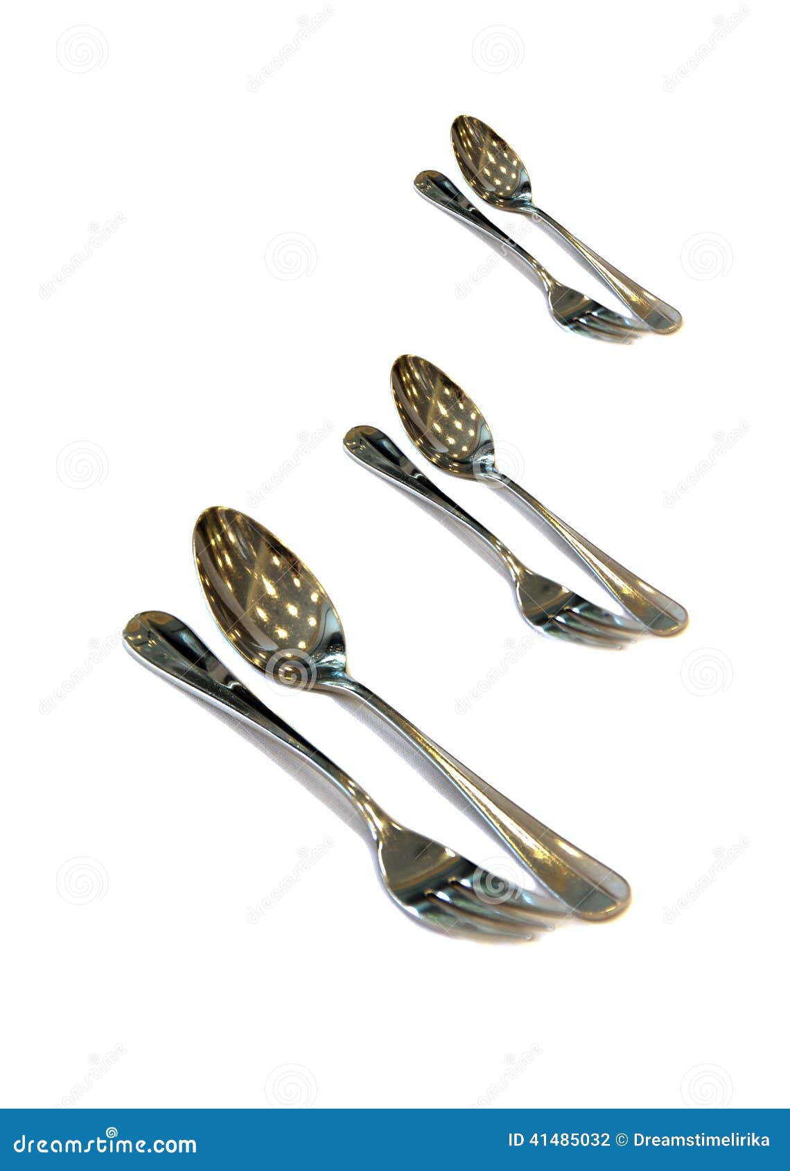 Spoon and fork stock photo. Image of decent, table, fork - 41485032