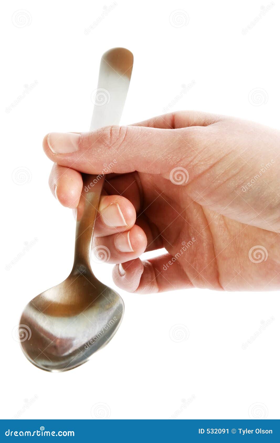 Spoon in Hand stock image. Image of clip, empty, grip, shovel - 532091