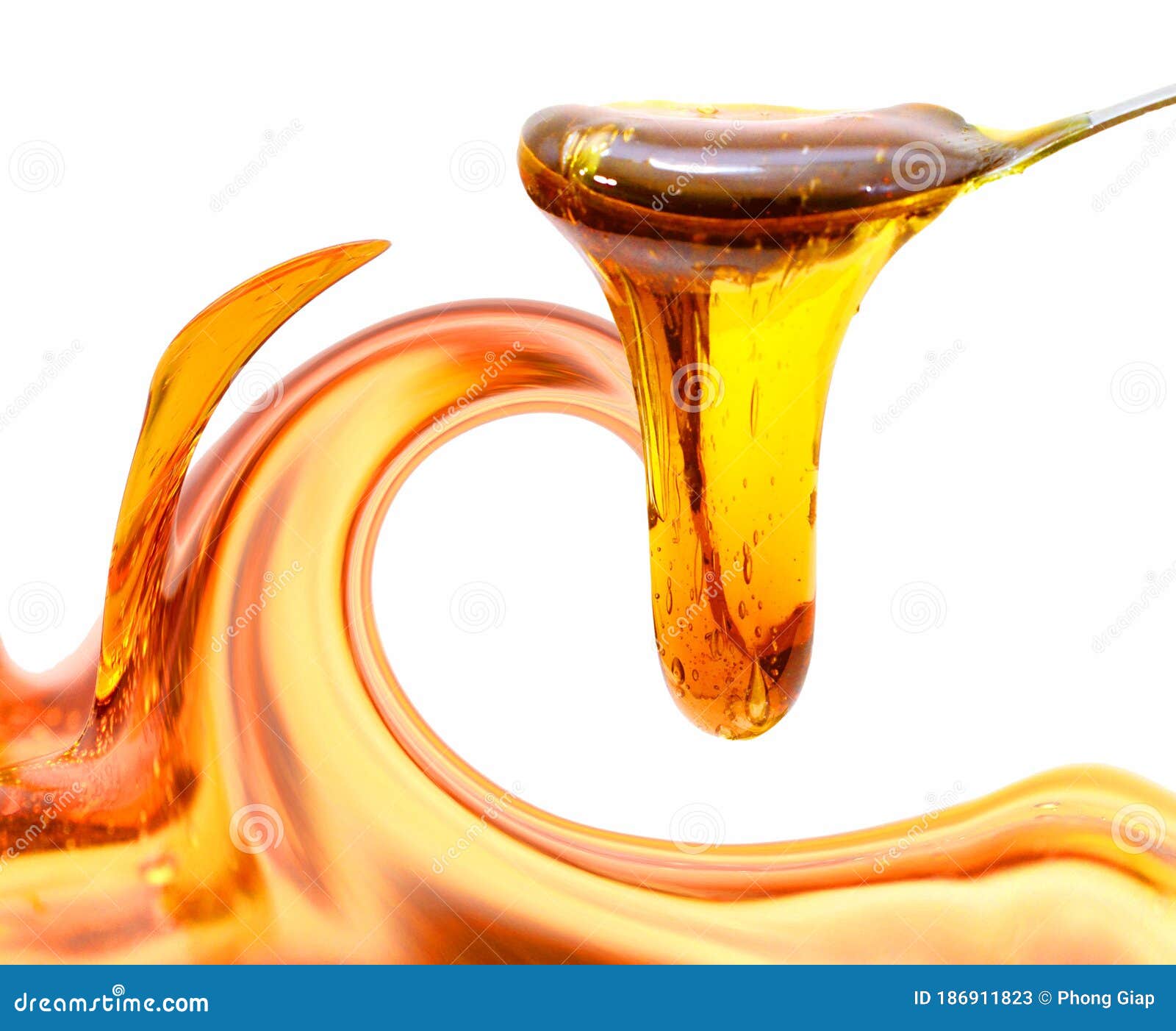 Spoon of Honey. Drop, Healthy. Stock Image - Image of honey, gourmet ...