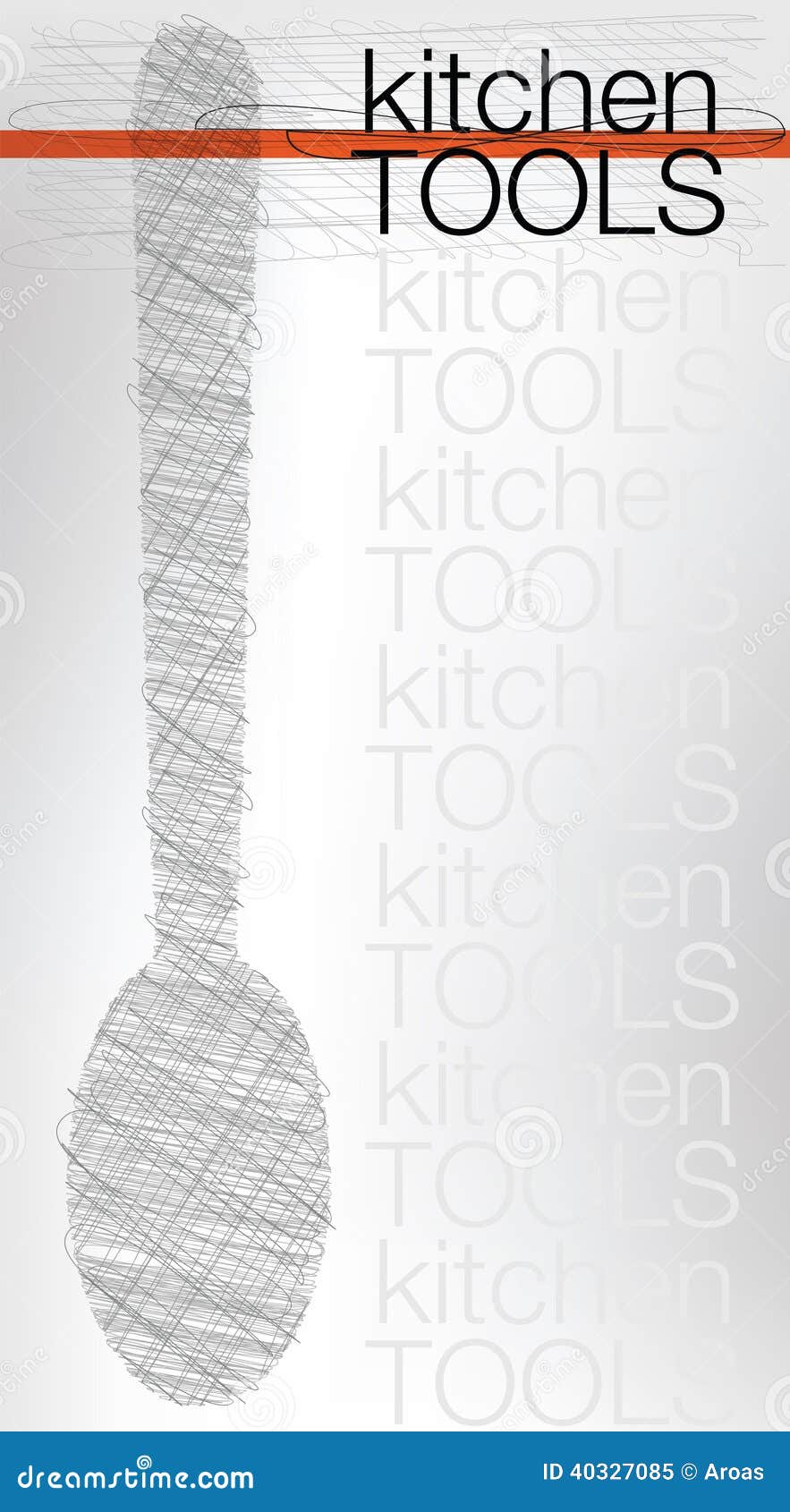 Spoon illustration stock vector. Illustration of poster - 40327085