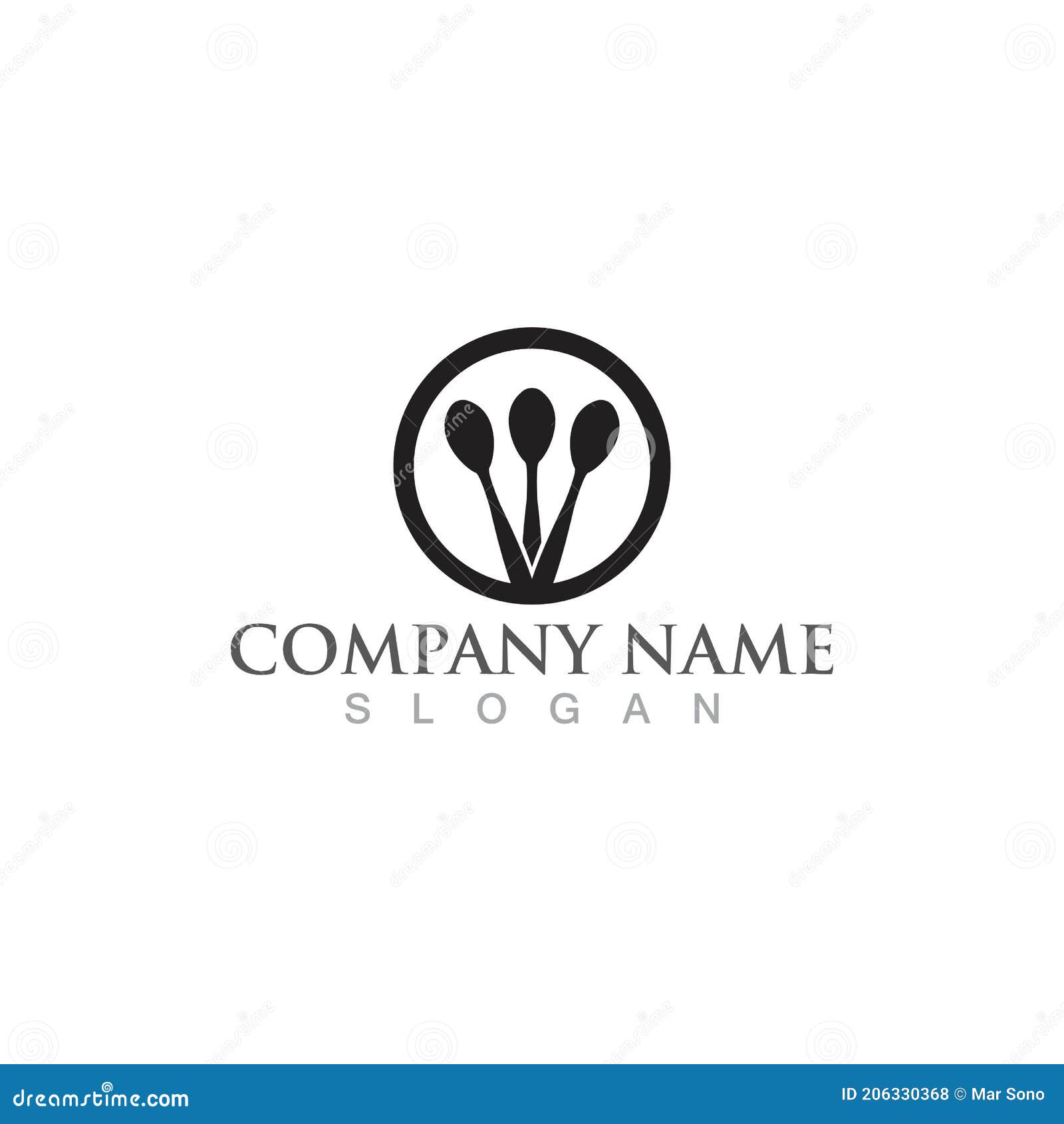 Spoon Logo and Symbol Vector Image Stock Illustration - Illustration of ...