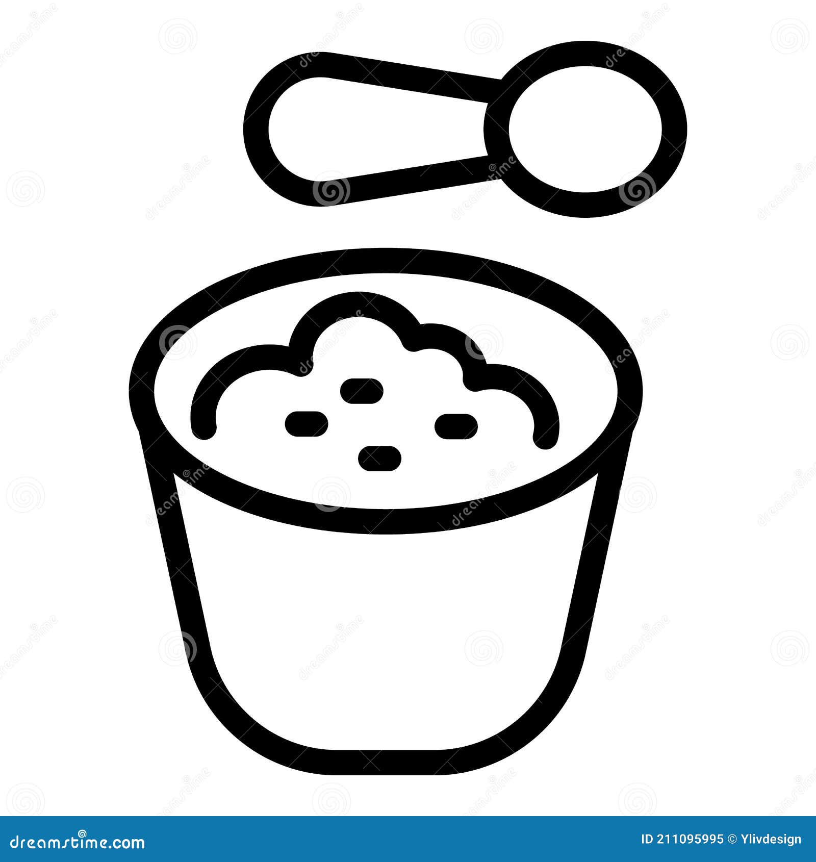 Mashed Potato Coloring Page