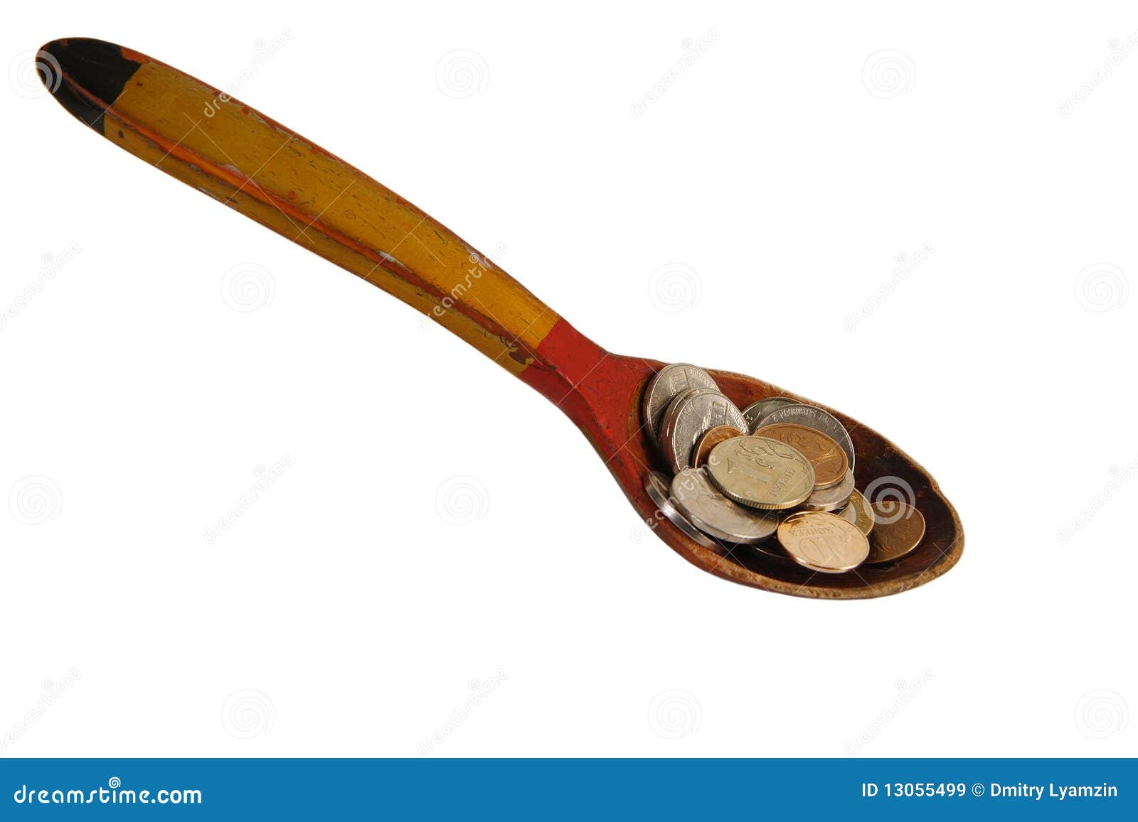 Spoon money stock image. Image of finance, gold, banking - 13055499