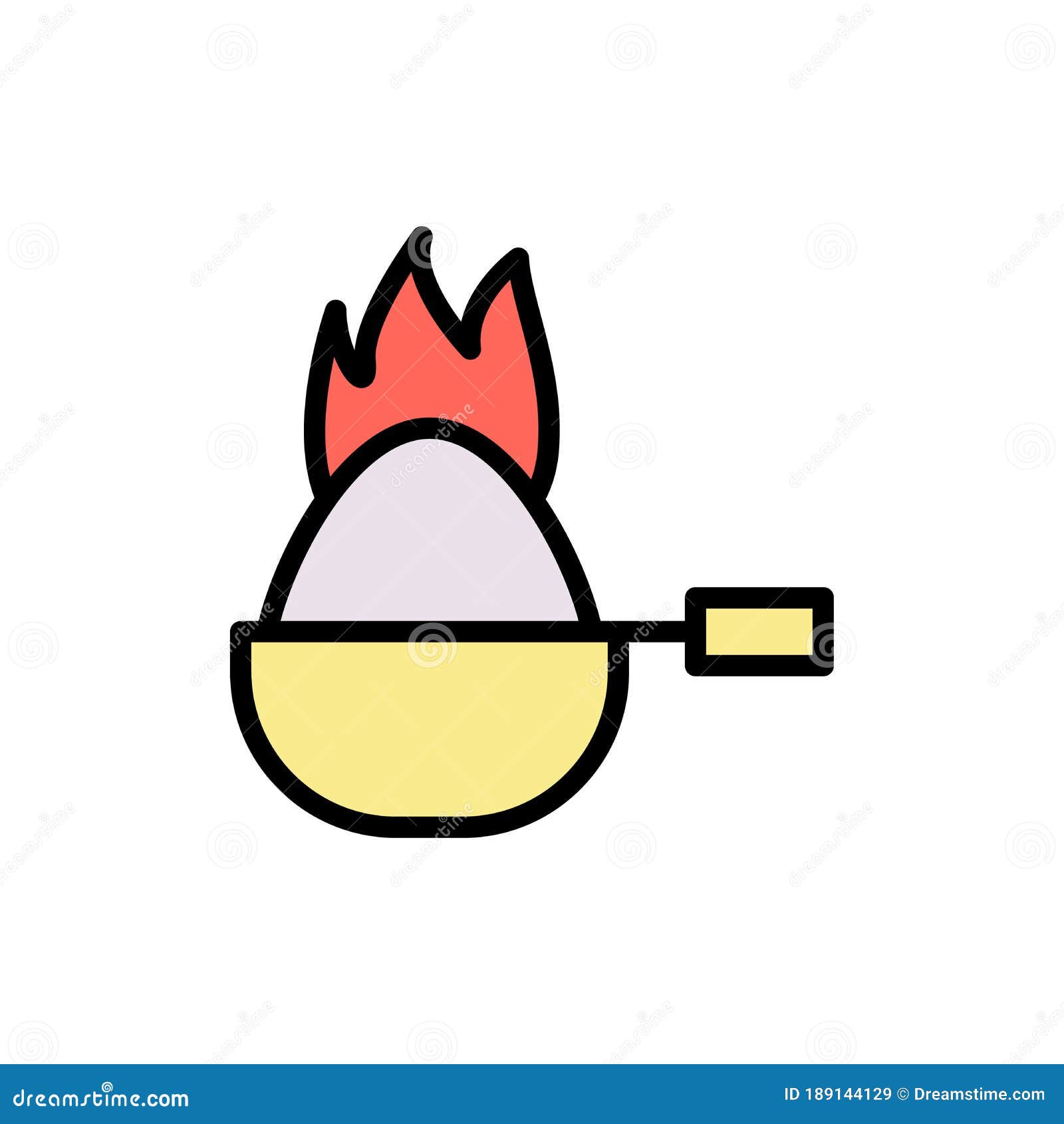 Spoon, Powder, Fire Icon. Simple Line, Outline Vector Elements Of ...