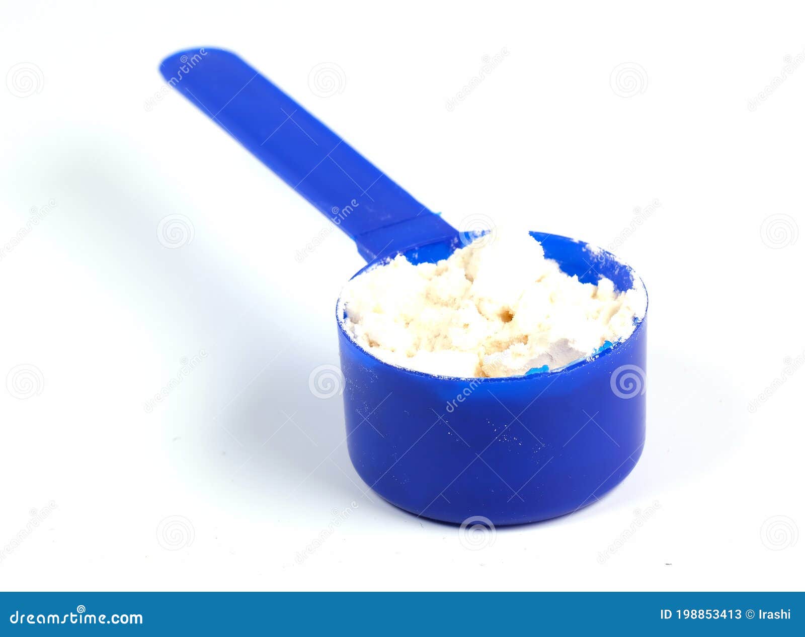 Spoon with protein stock image. Image of tasty, nutrition - 198853413