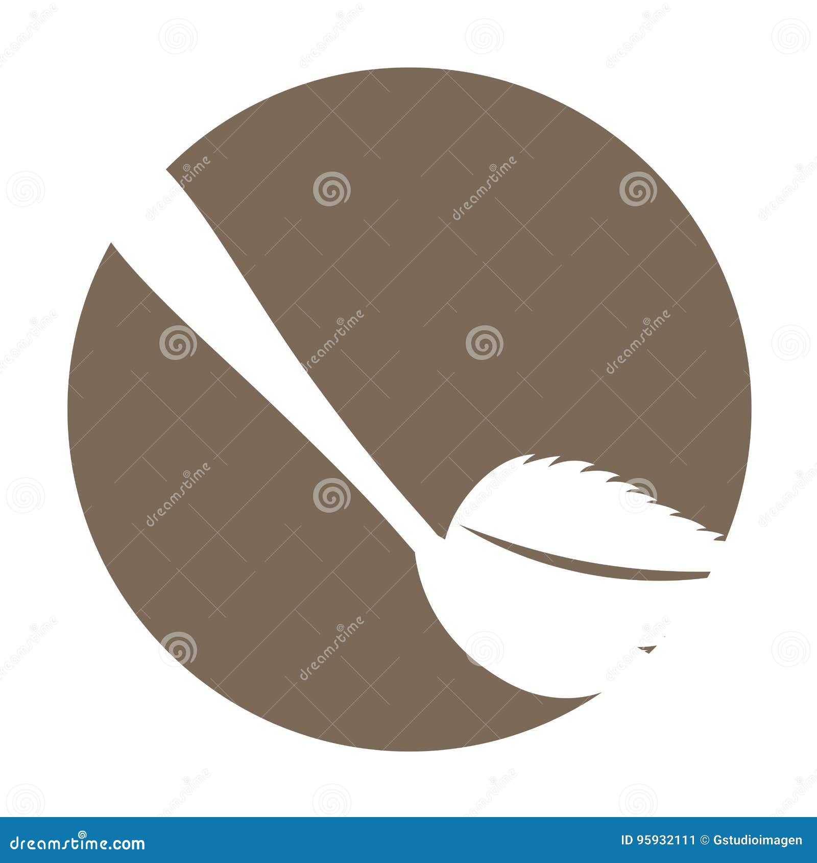 Spoon with Tea Leaf Product Icon Stock Vector - Illustration of label ...
