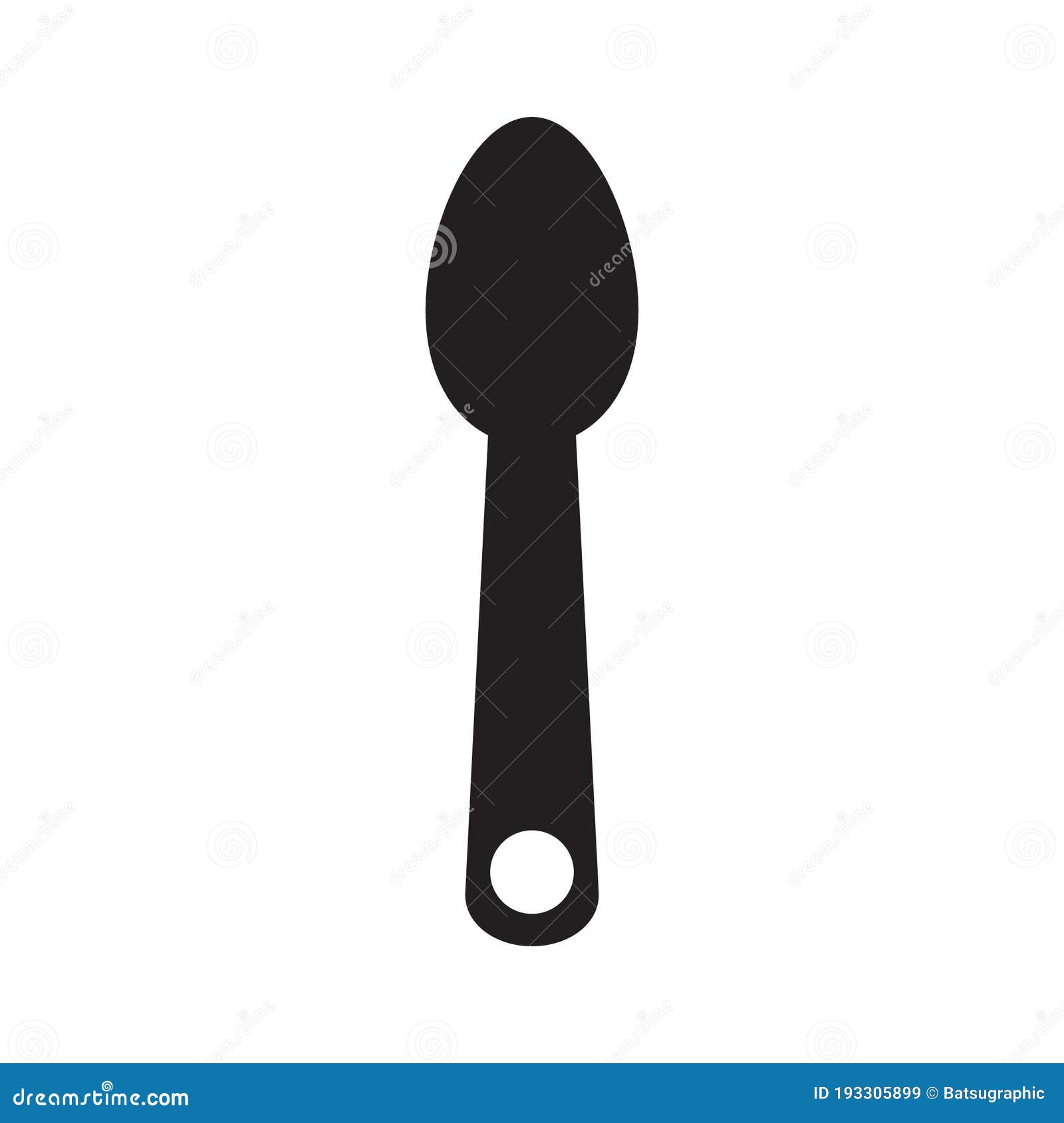 Spoon Vector Icon Logo Design Stock Vector - Illustration of cookery ...