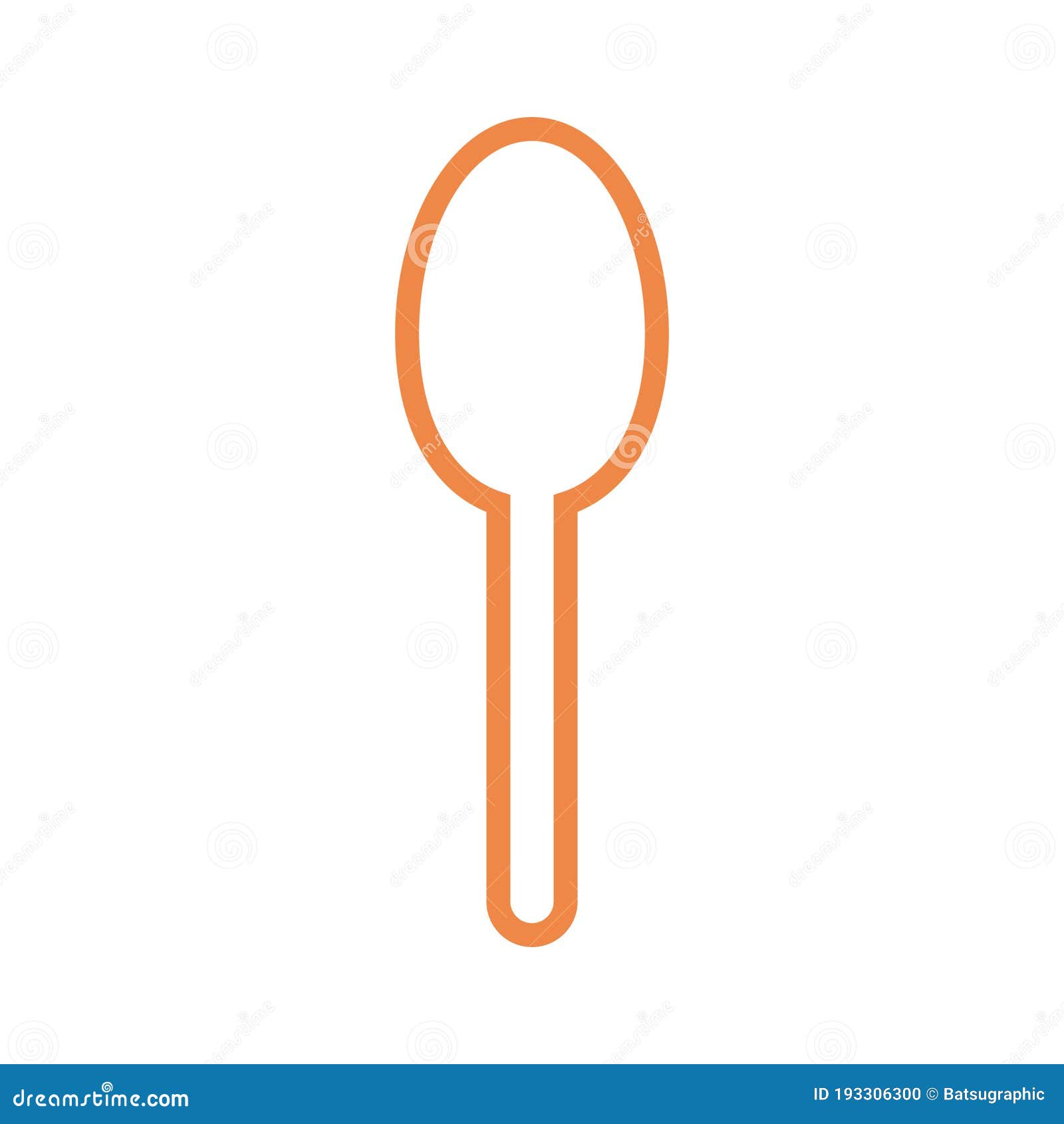 Spoon Vector Icon Logo Design Stock Vector - Illustration of restaurant ...