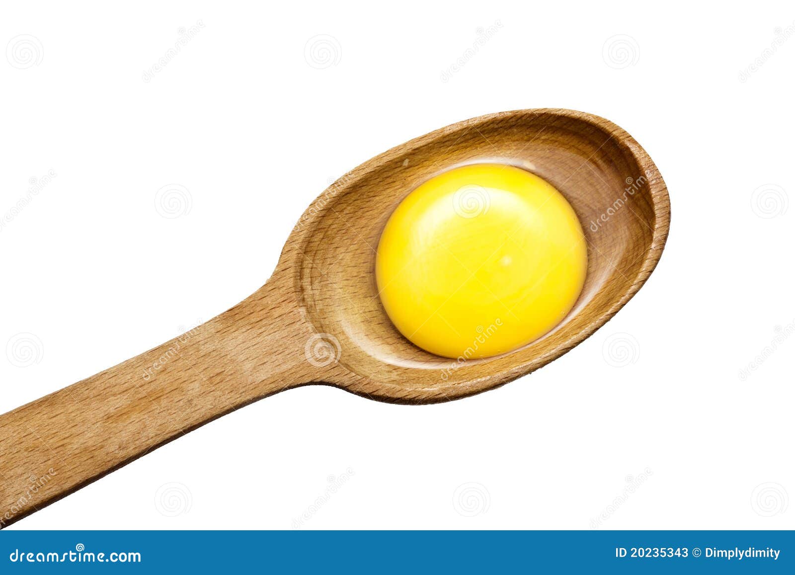 Spoon with yolk inside stock image. Image of yolk, healthy - 20235343
