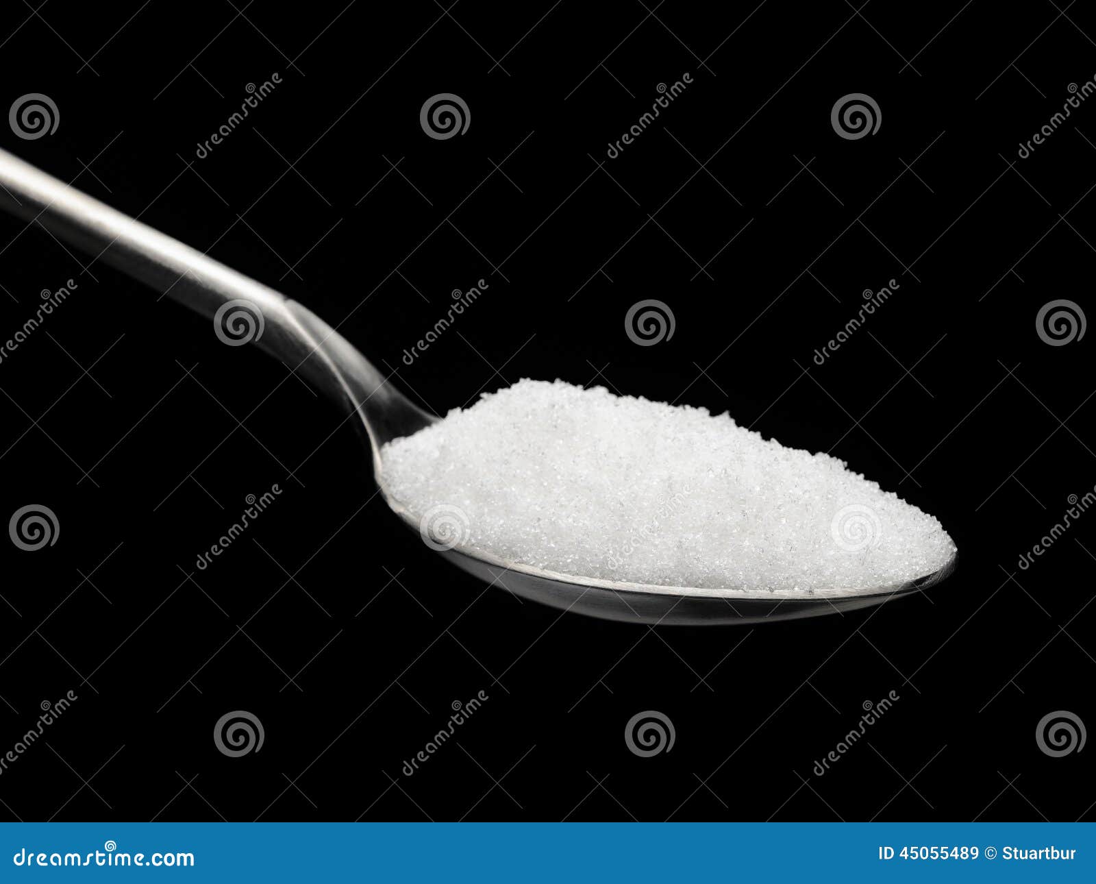 Spoonfull of Sugar stock image. Image of unhealthy, eating - 45055489