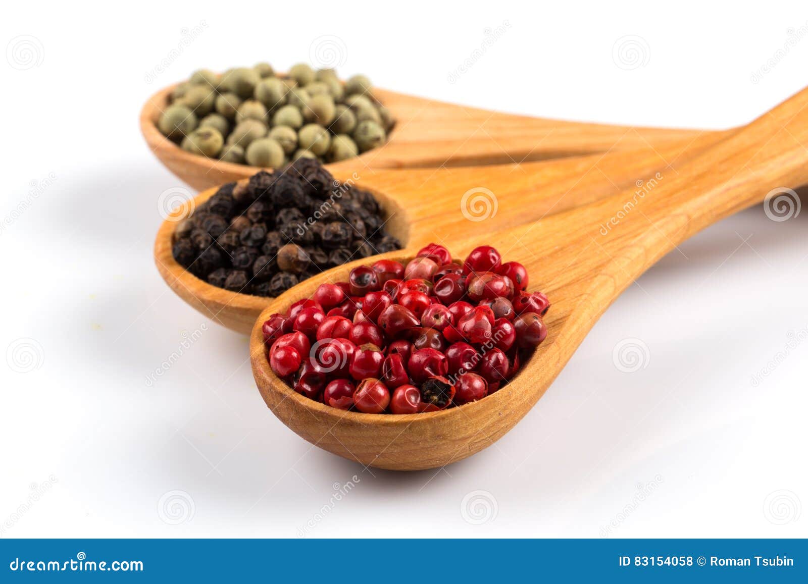 Spoons with pepper stock photo. Image of mixed, grainy - 83154058