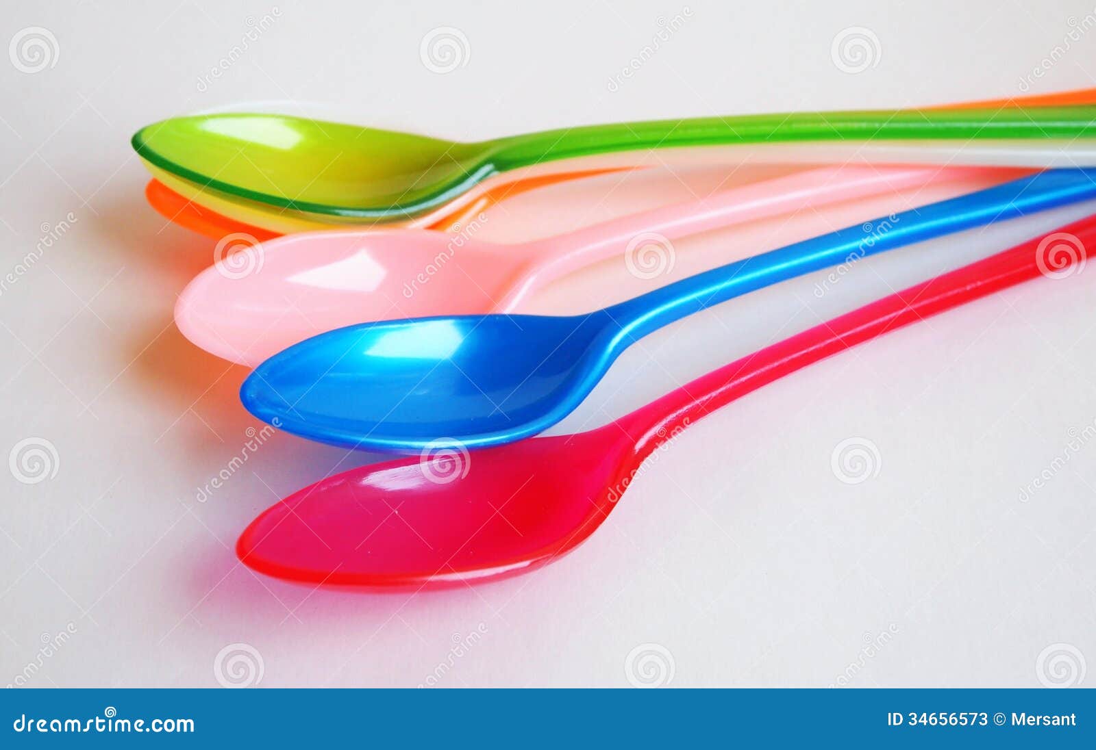 Spoons stock image. Image of spoons, spoon, color, white - 34656573