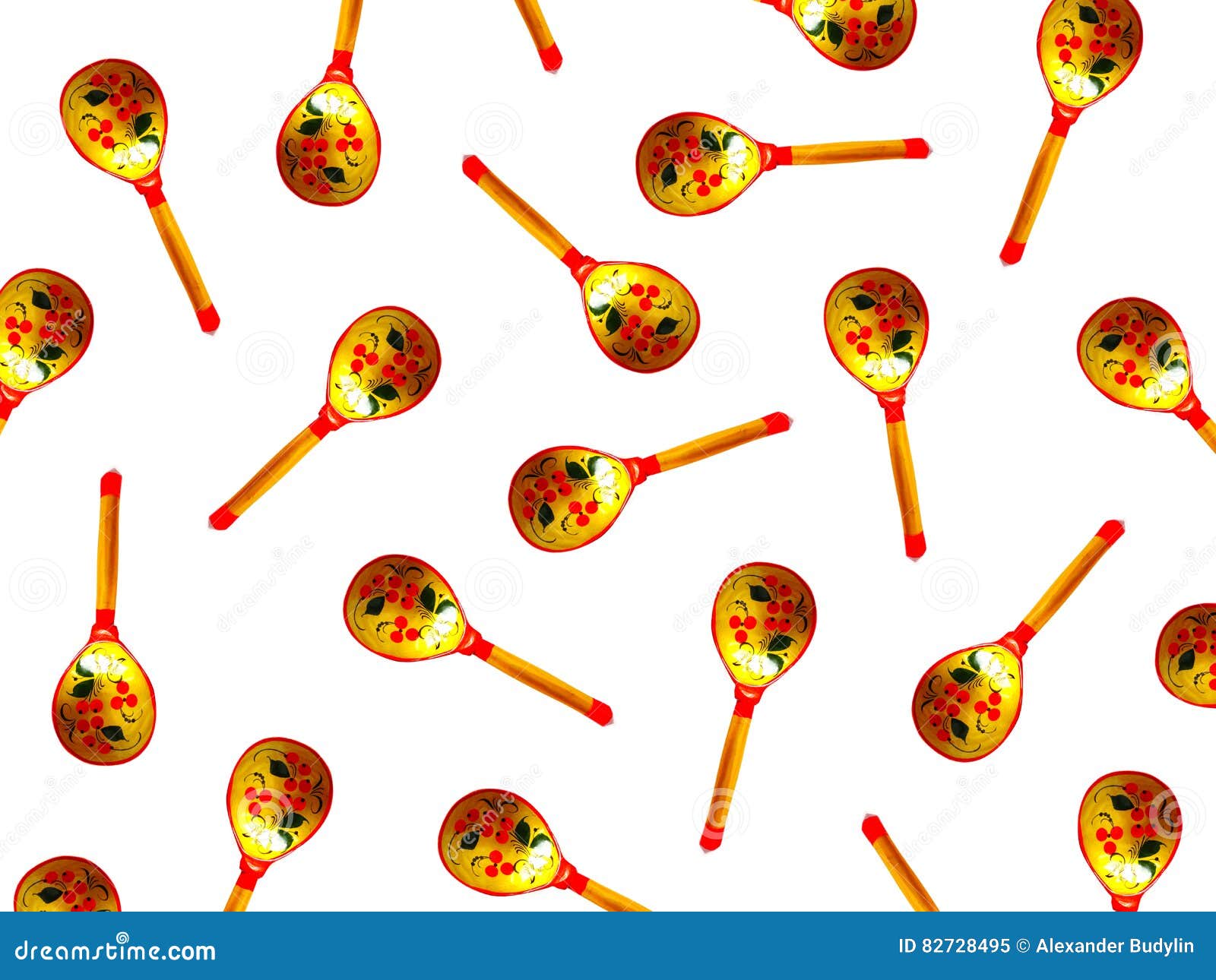 Spoons on a White Background Stock Image - Image of tradition, history ...