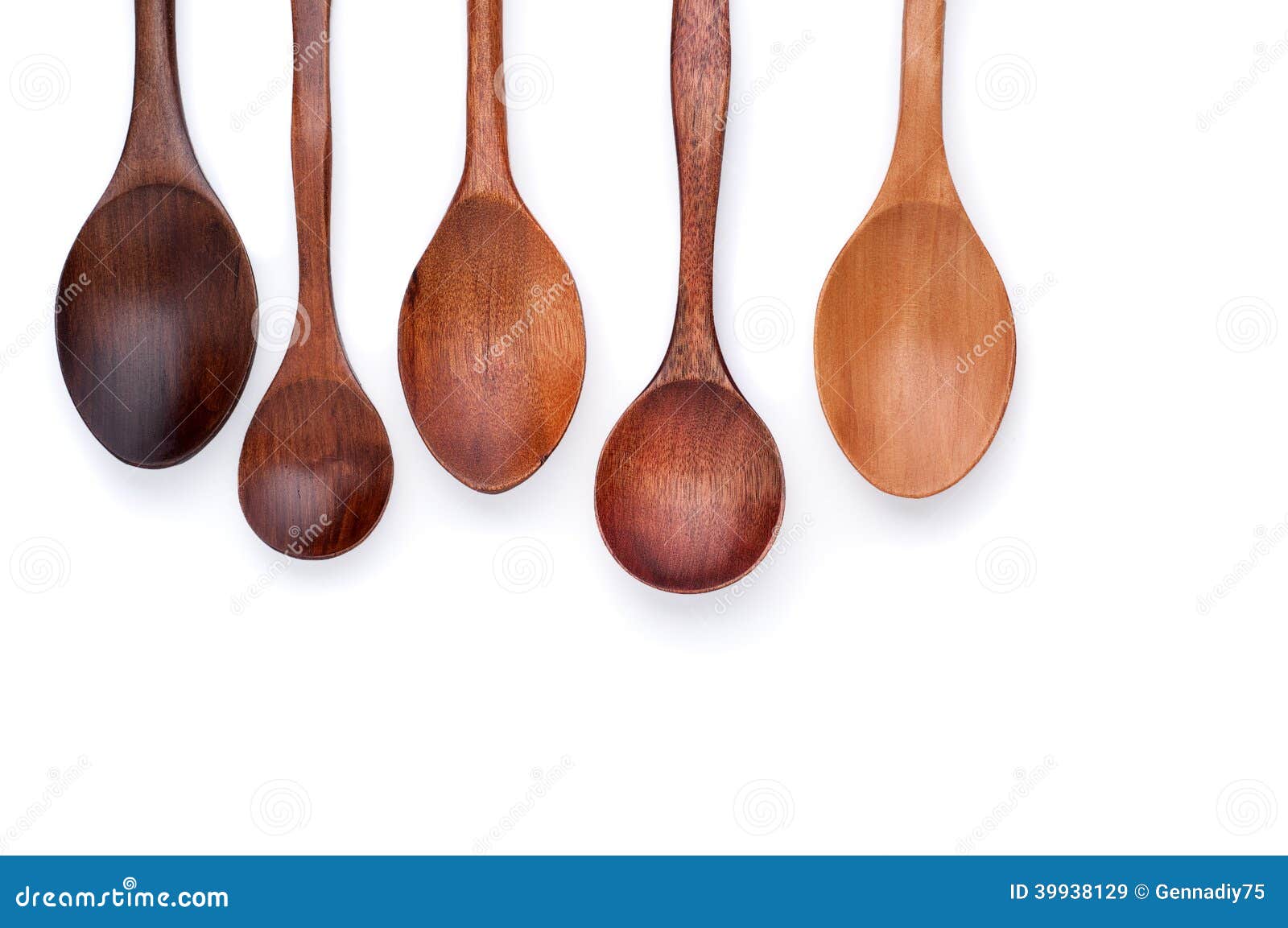 Spoons stock image. Image of household, color, wooden - 39938129