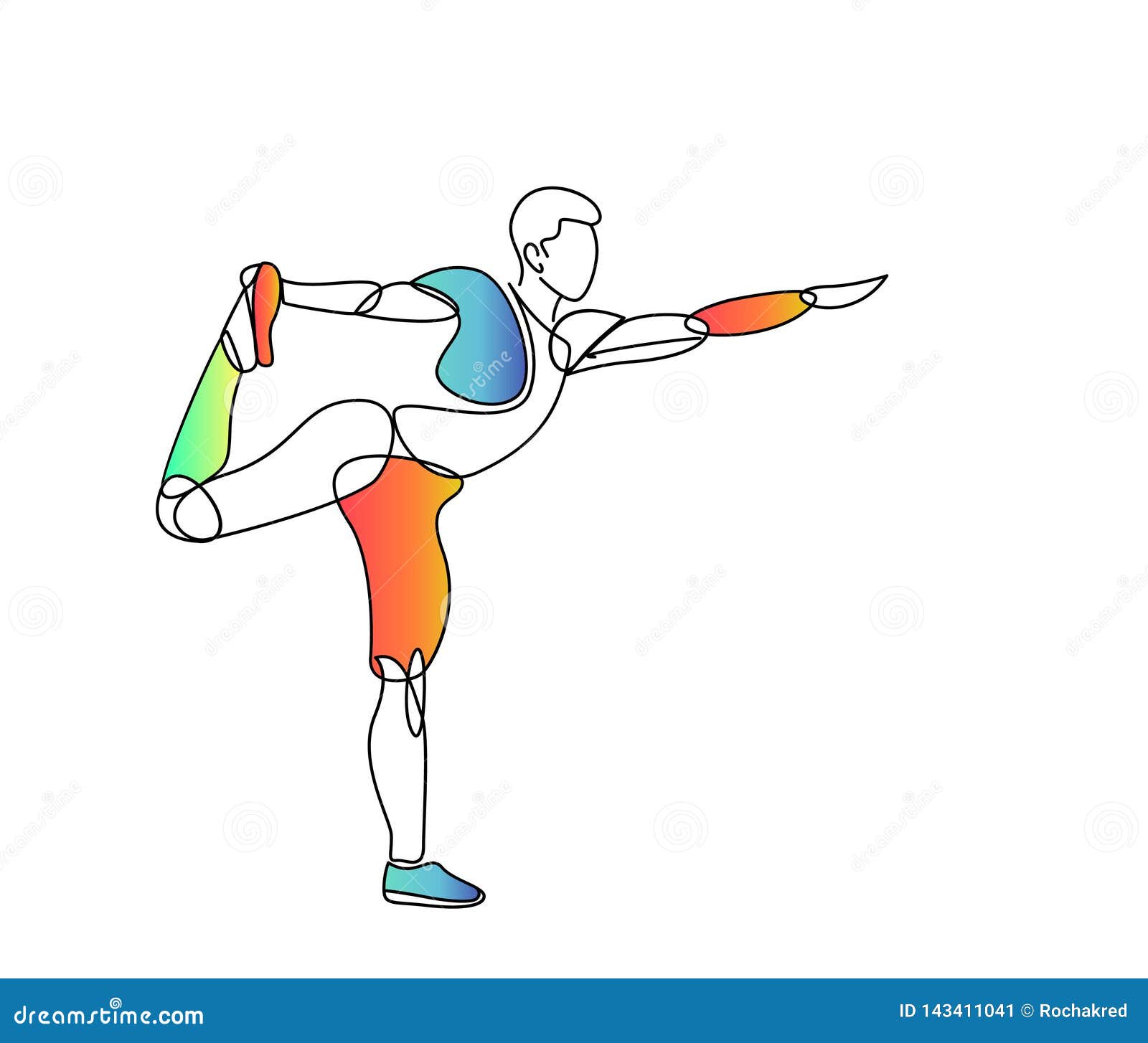 Sport and Activity Line Drawing Stock Vector - Illustration of cycling ...