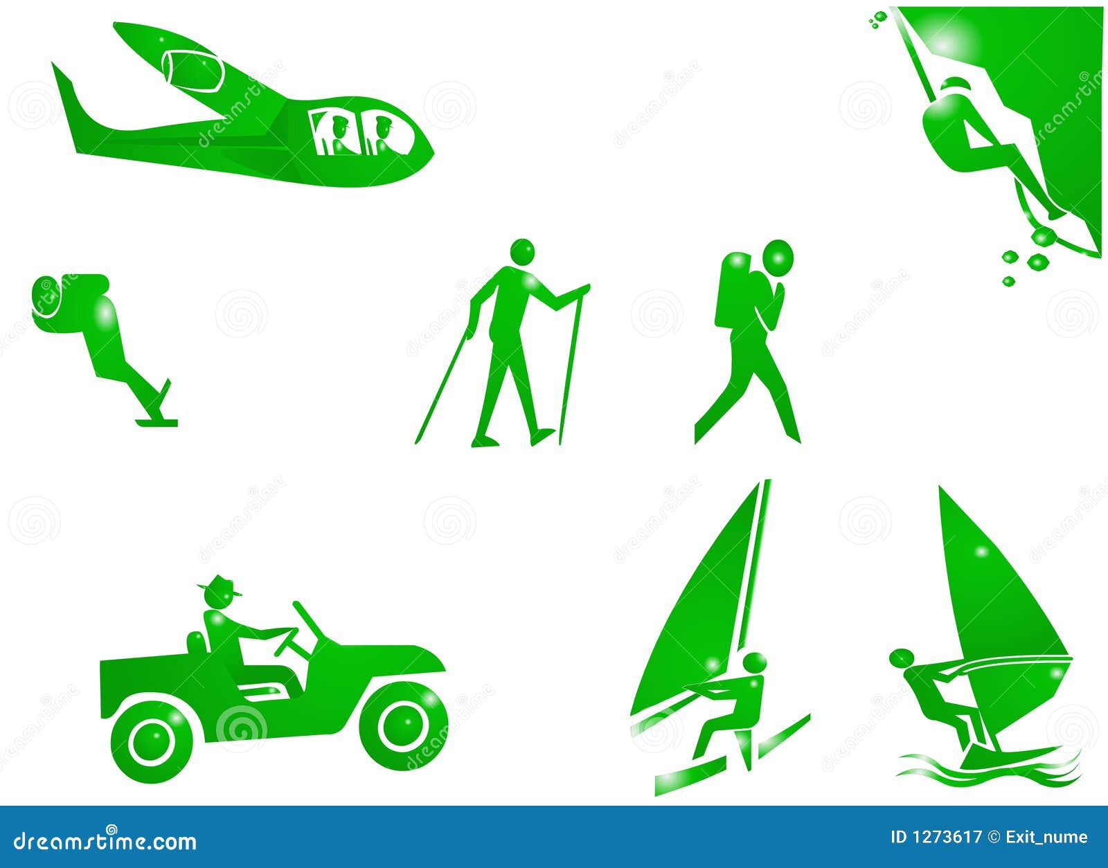 Sport Adventure Symbol Icon Stock Illustration - Illustration of ...