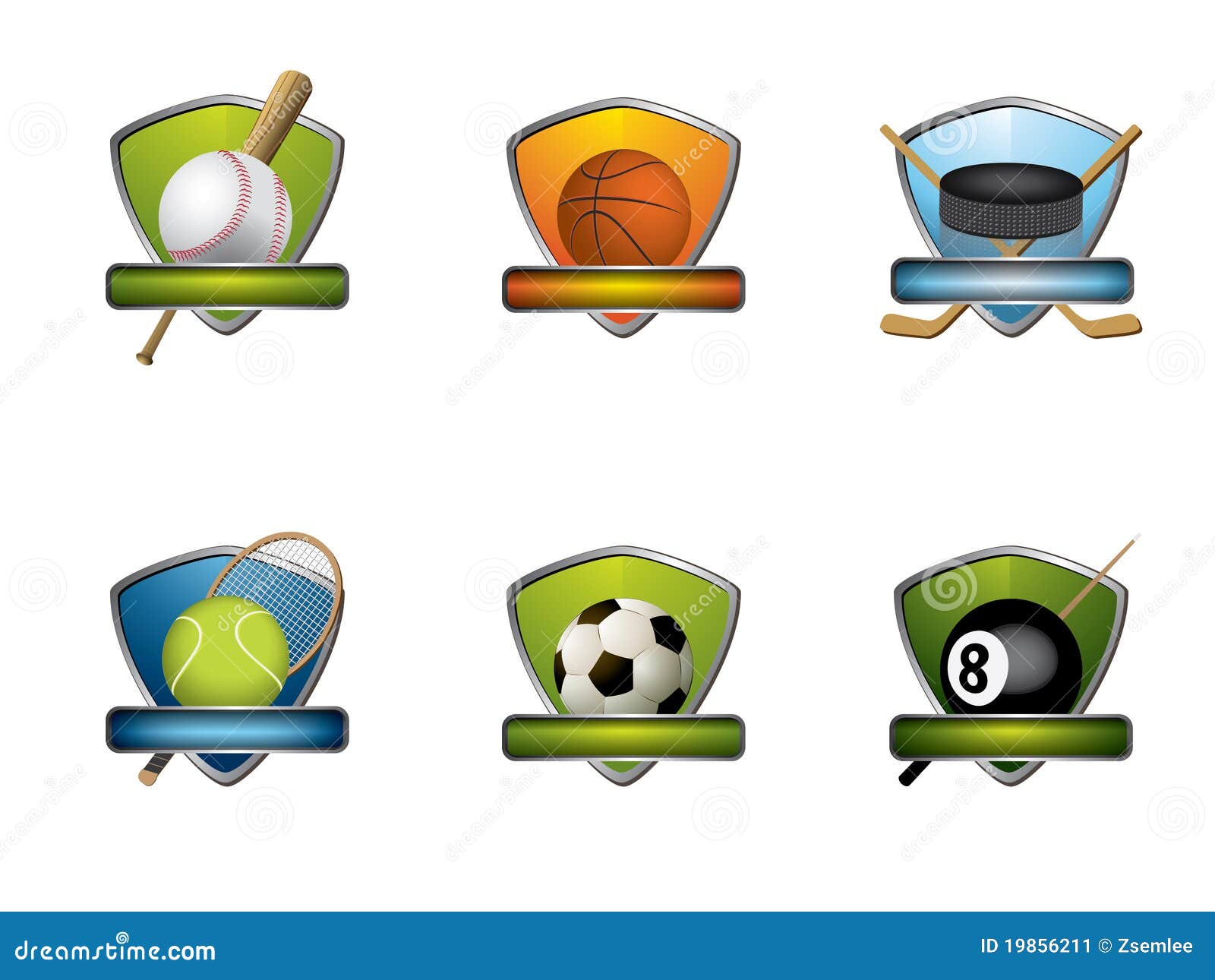 Sport badges and icons stock vector. Illustration of crown - 19856211