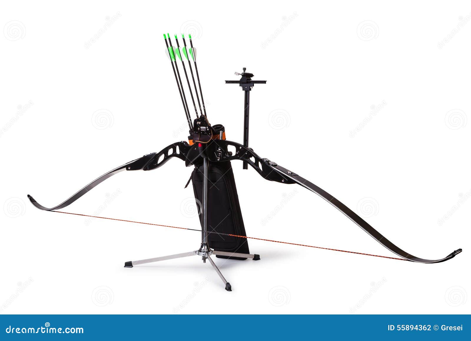 Sport bow stock photo. Image of accuracy, target, isolated - 55894362