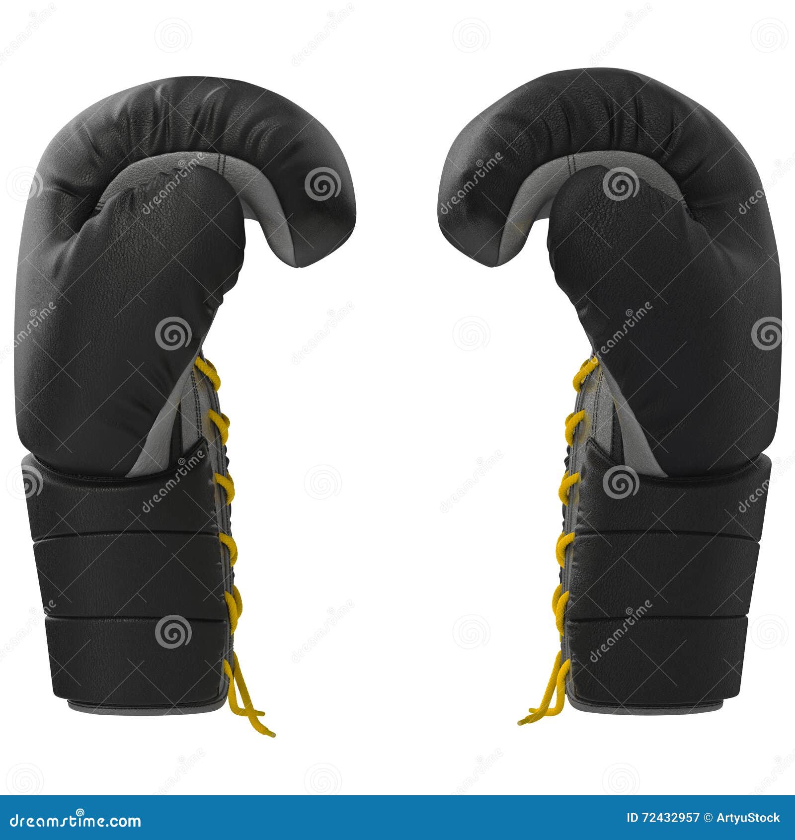 Sport Boxing Glove Side View Stock Illustration - Illustration of ...