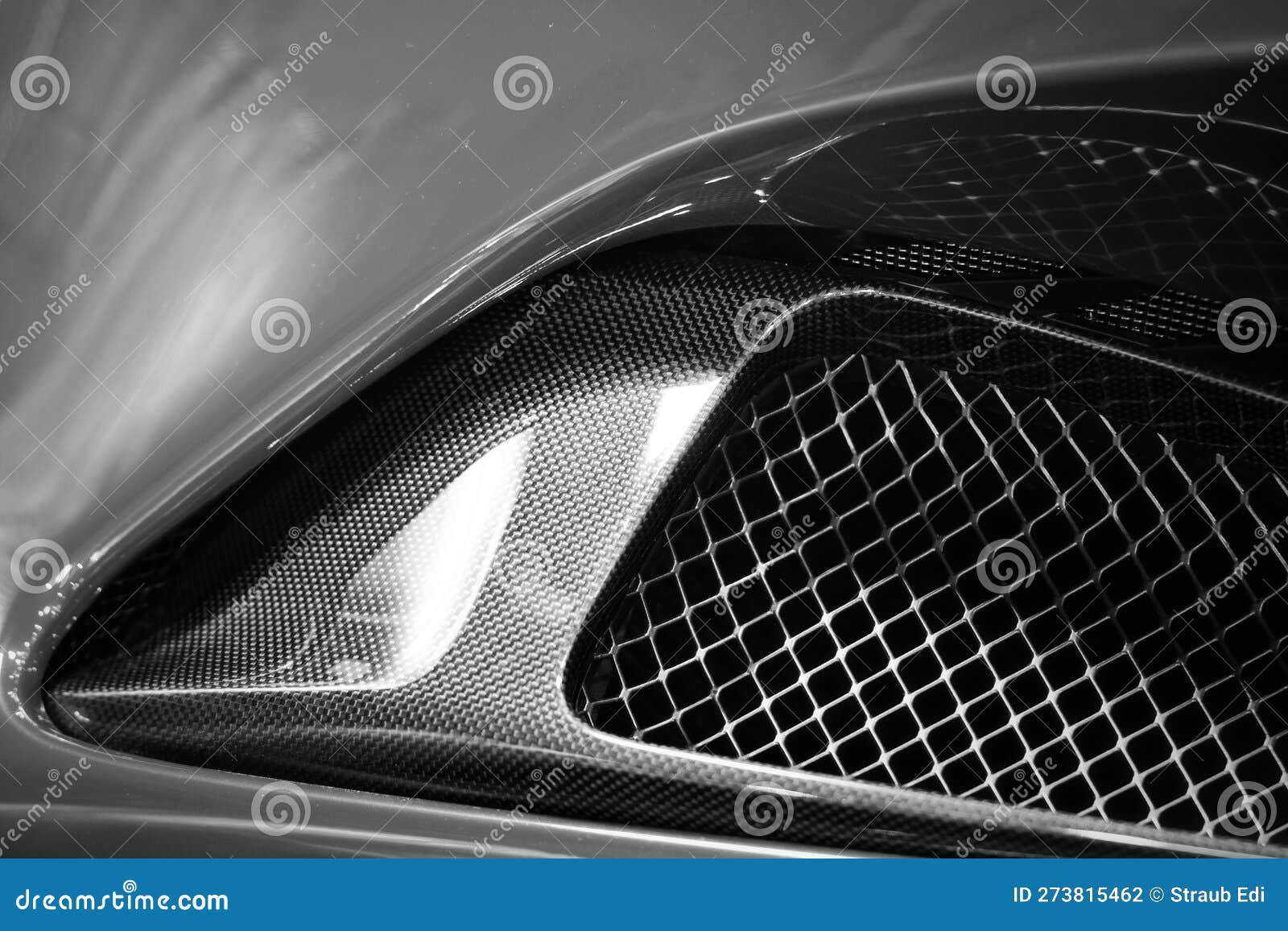 Sport car air intake stock photo. Image of indoor, sport - 273815462