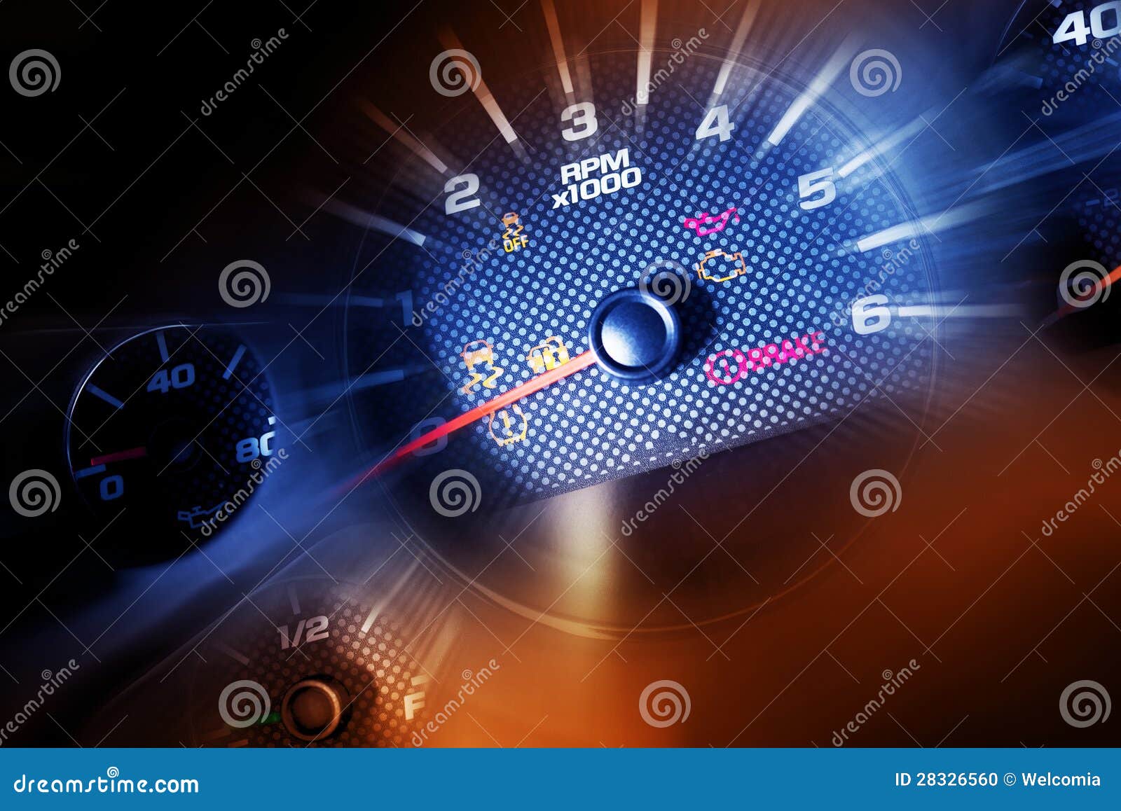 Vehicle Dash Warning Symbols Vector Illustration | CartoonDealer.com ...