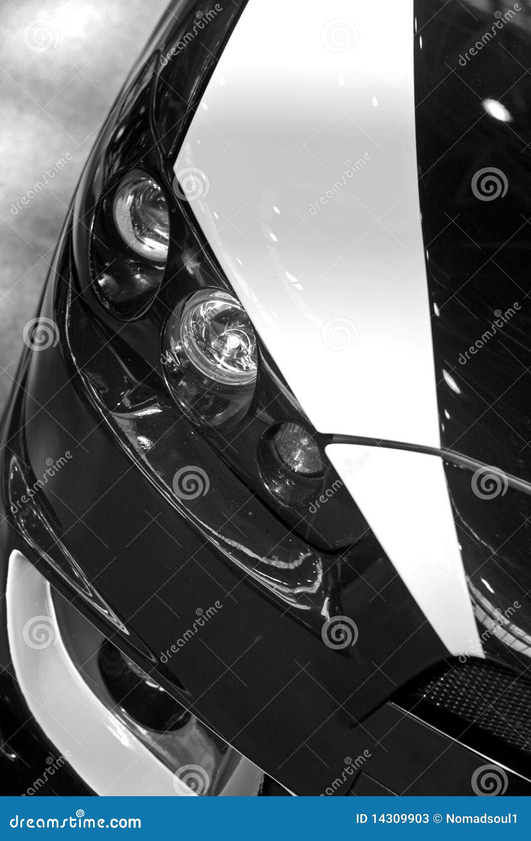 Sport car headlight stock image. Image of sport, racing - 14309903