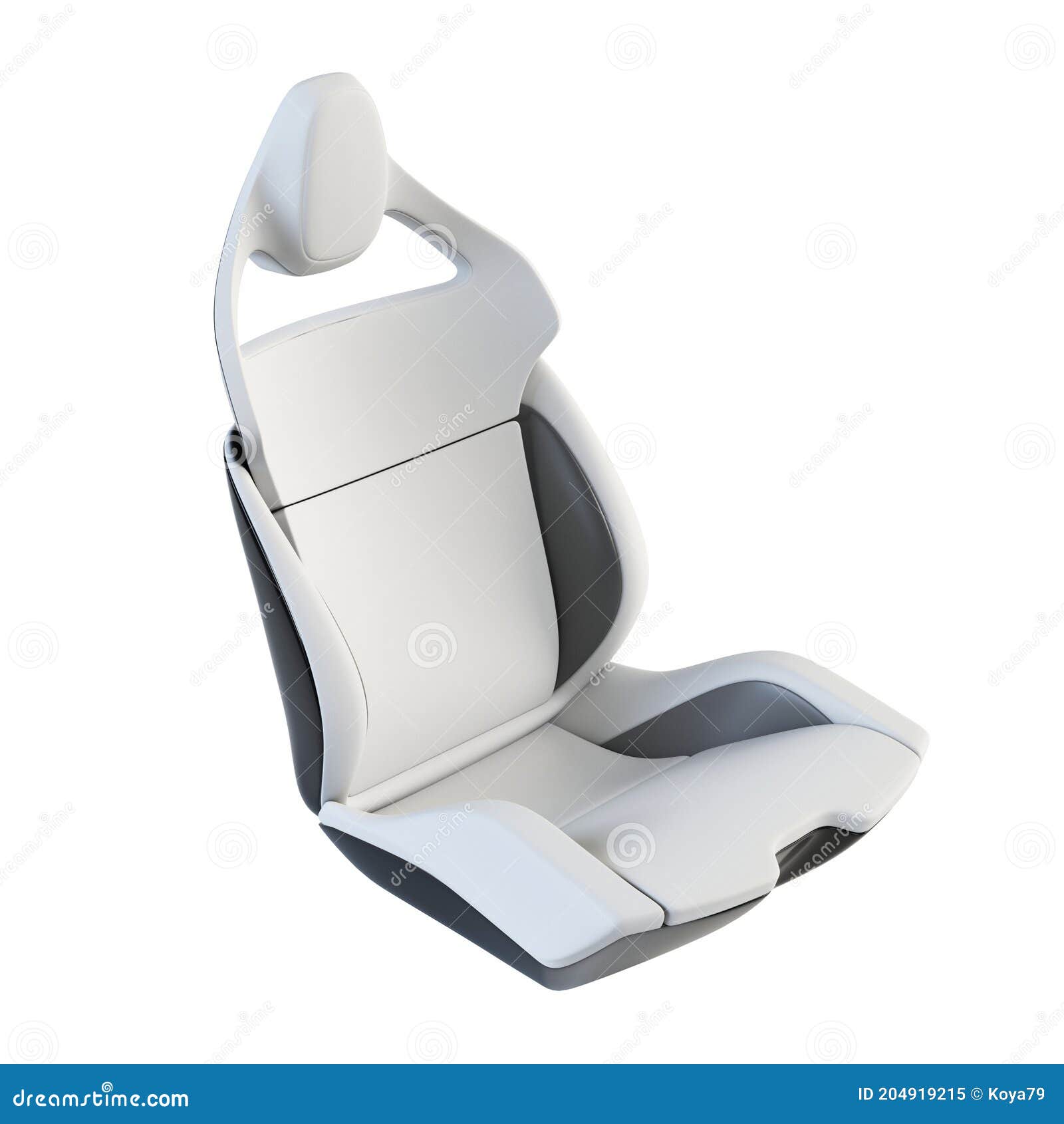 Car Headrest Isolated Icon. Simple Element Illustration From Car Parts ...