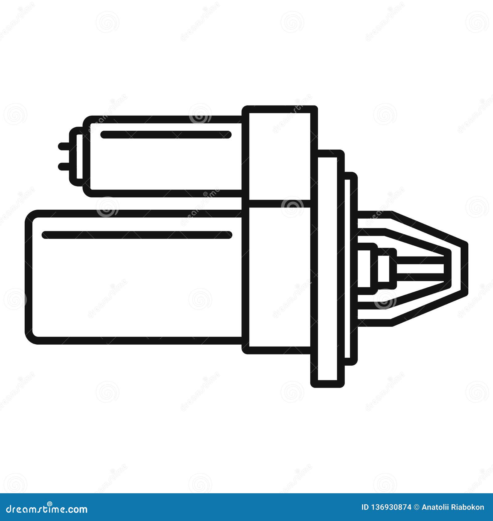 Car Race Starter Vector Illustration | CartoonDealer.com #12399216