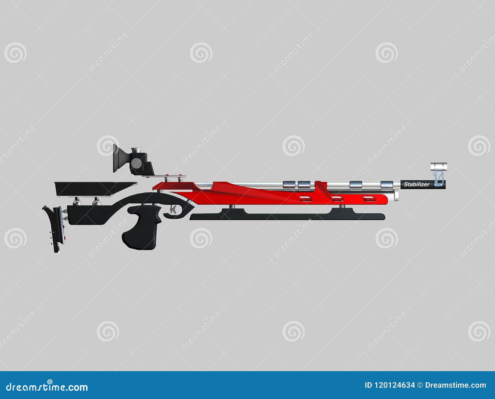 Sport Carabine For Olympic Competition Royalty-Free Stock Photography ...