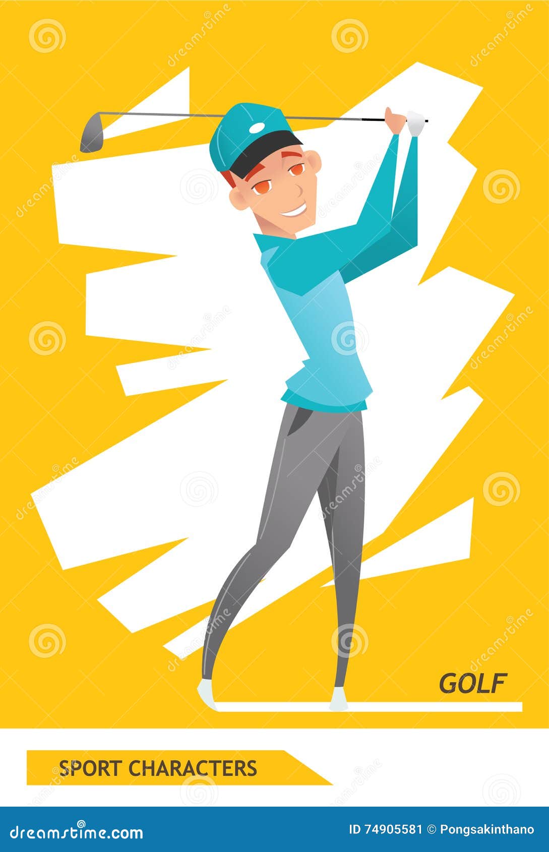 Sport Characters Avatars Vector Eps 10 | CartoonDealer.com #74905519