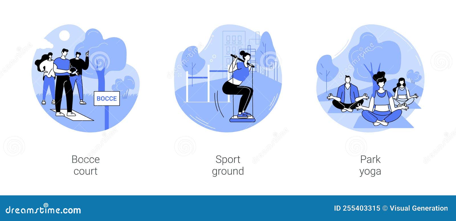 Bocce Court Isolated Cartoon Vector Illustrations. | CartoonDealer.com ... Bocce Court Isolated Cartoon Vector Illustrations. | CartoonDealer.com ...