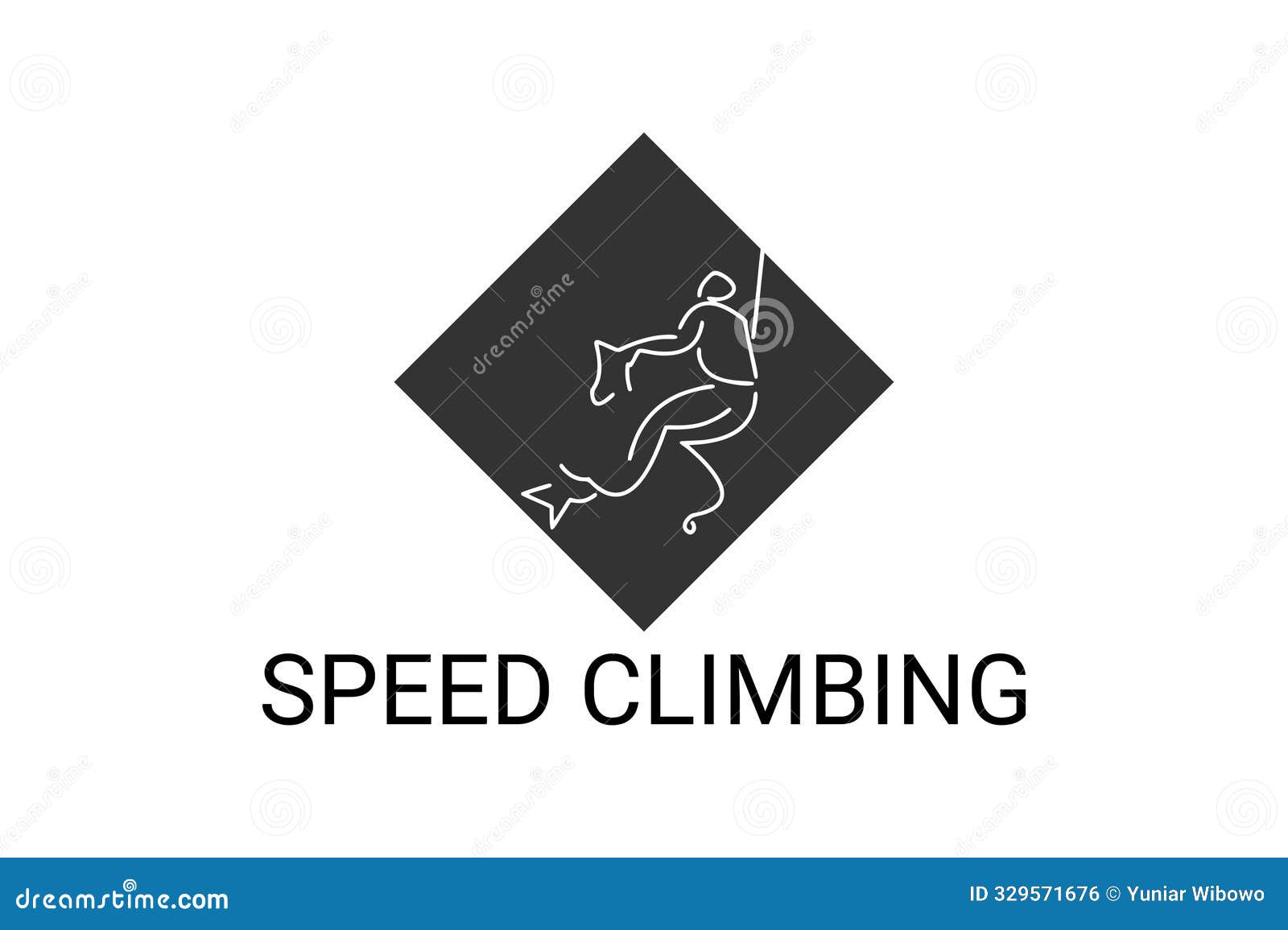 Sport Climbing Sport Vector Line Icon. Practice Climbing Stock ...