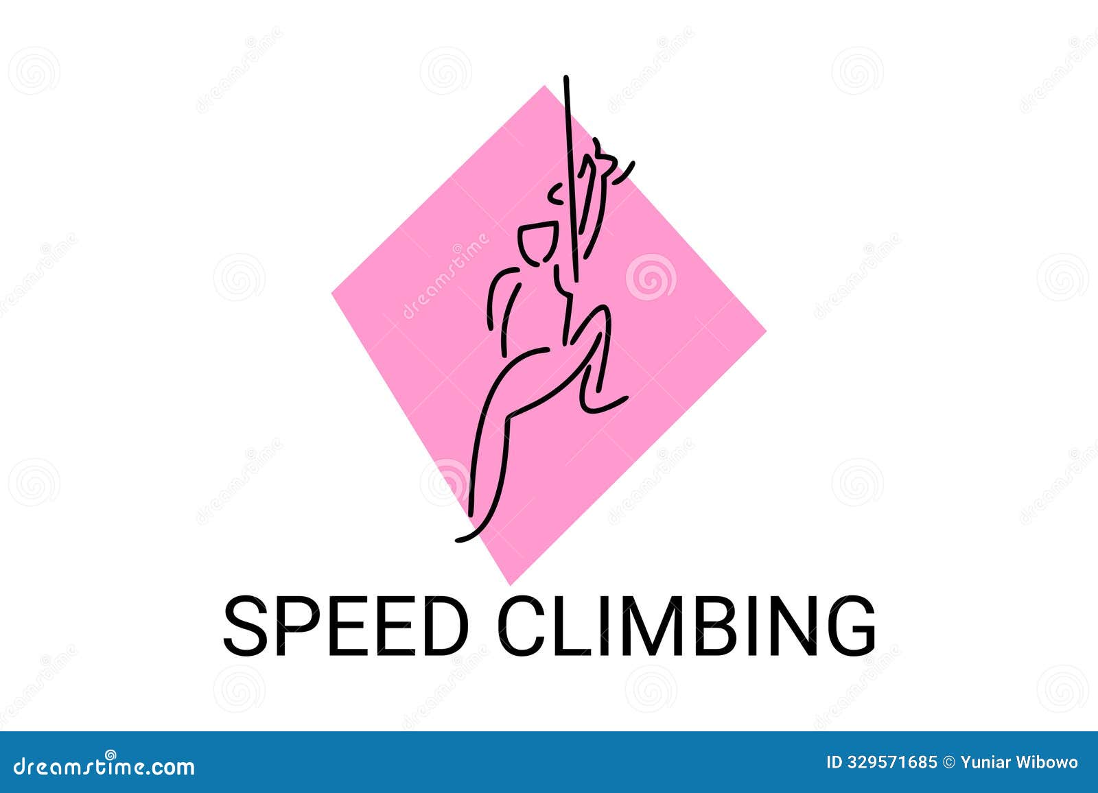 Sport Climbing Sport Vector Line Icon. Practice Climbing Stock ...