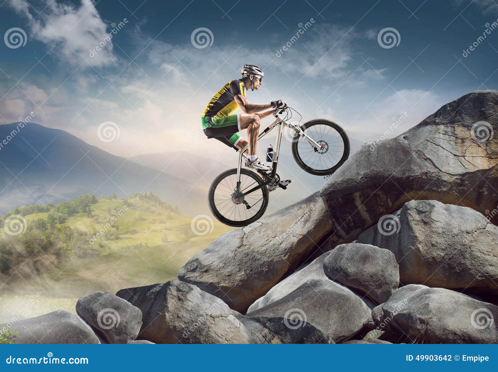 Sport. Cyclist stock photo. Image of bike, pedal, cycle - 49903642