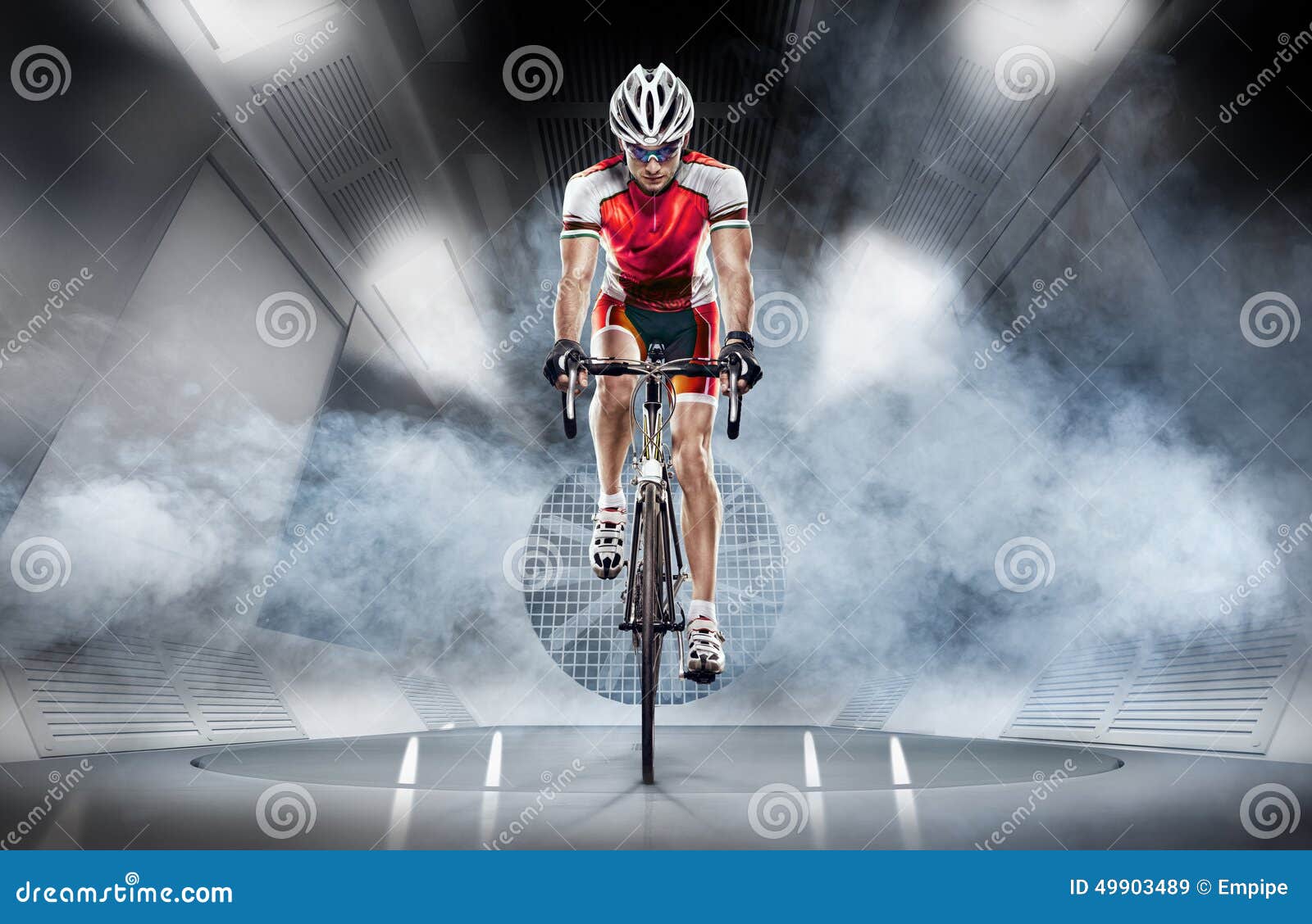 Sport cyklist fotografering för bildbyråer. Bild av partiker - 49903489